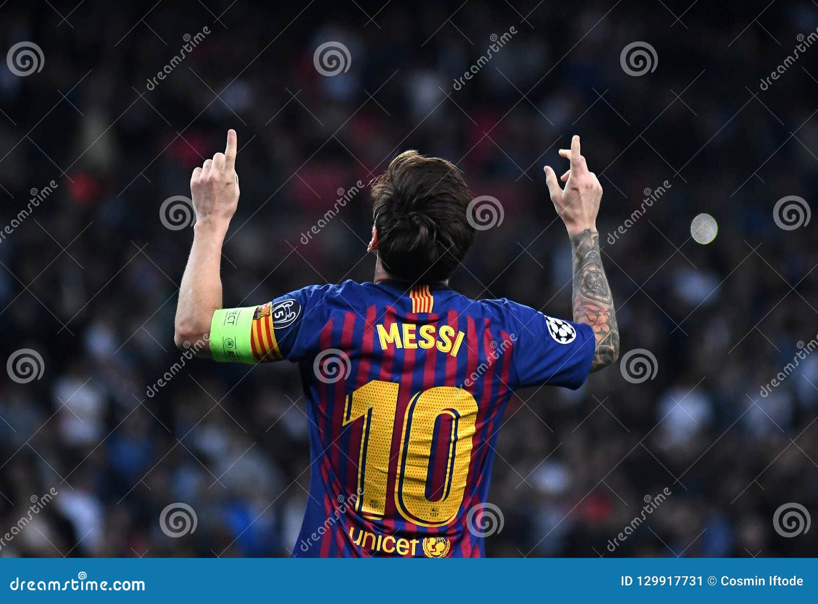 Celebração Da Meta Lionel Messi Foto Editorial - Imagem de objetivo ...