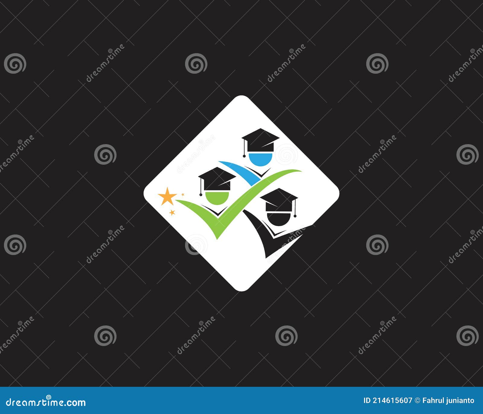 Celebrar El Vector Del Logotipo De Los Estudiantes Ilustración del ...