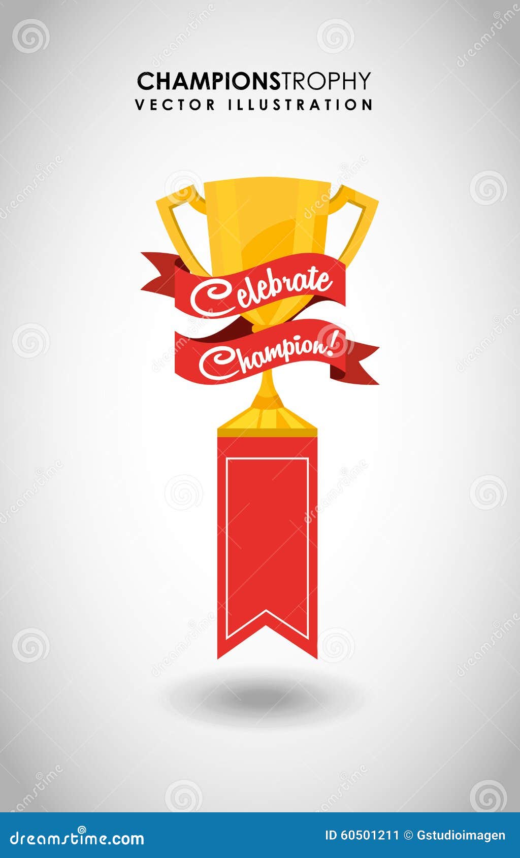 Celebrate champion stock vector. Illustration of award - 60501211