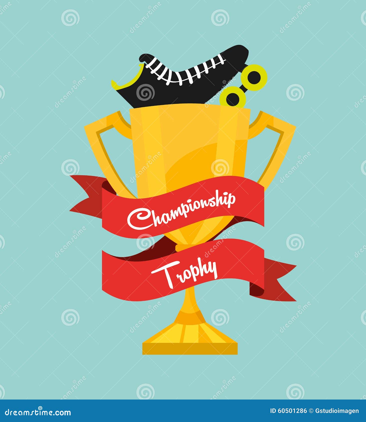 Celebrate champion stock vector. Illustration of icon - 60501286