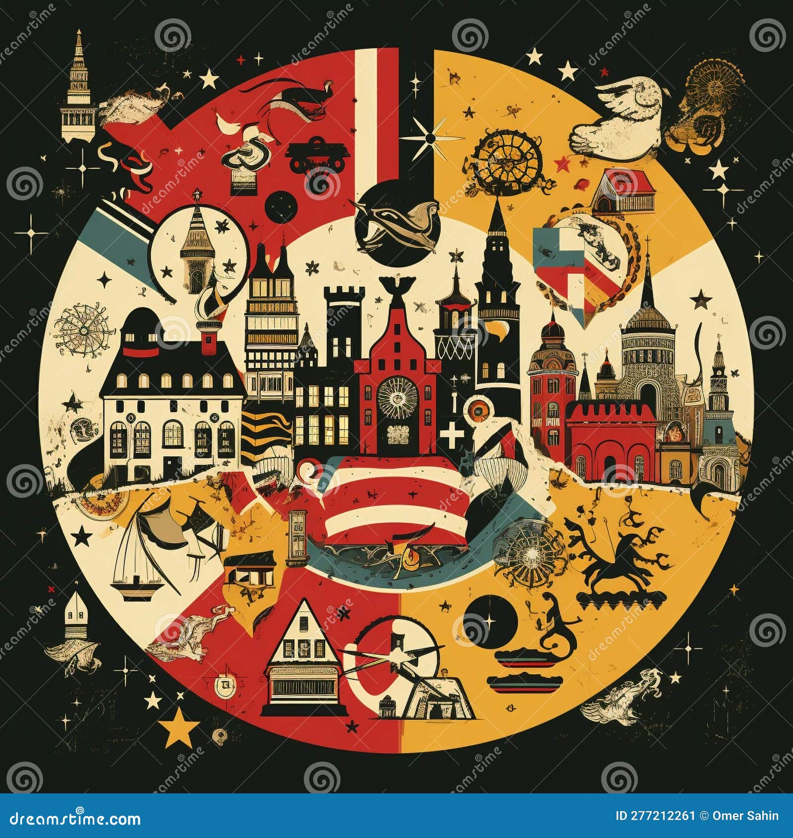 Celebrating German Unity Day: a Symbol of National Unity Stock ...