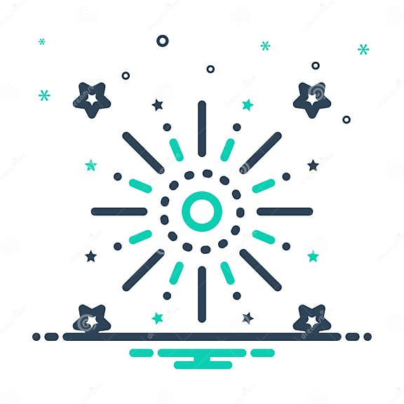 Mix Icon for Celebrate, Coax and Solemnize Stock Vector - Illustration ...