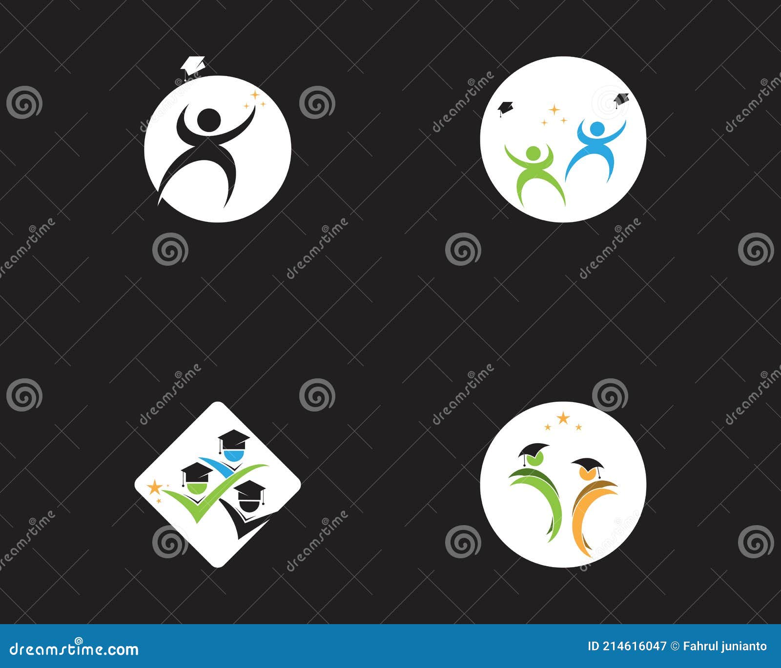 Celebrate the Students Logo Vector Stock Vector - Illustration of study ...