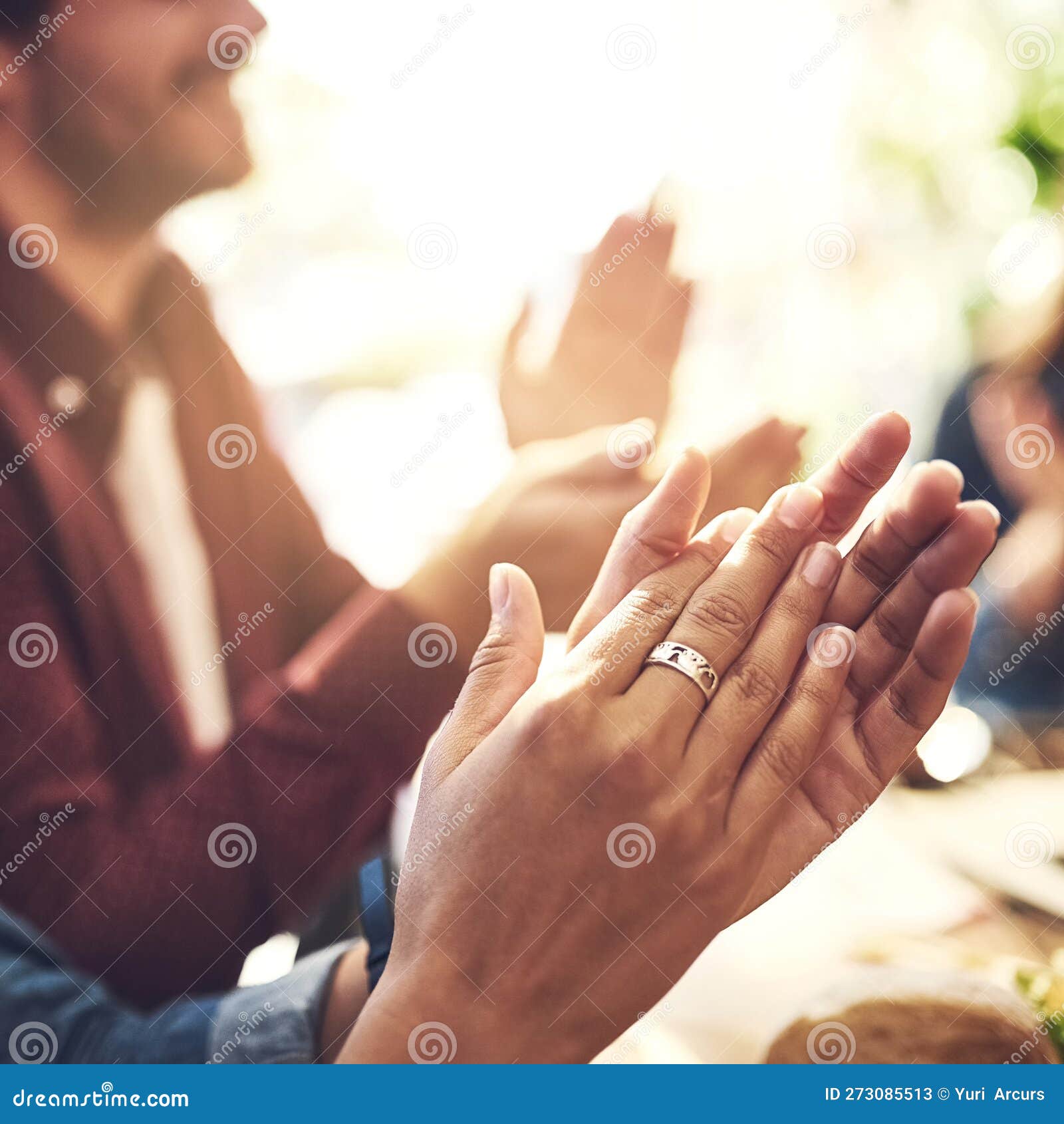 Celebrating Another Great Meeting. Unrecognizable Creative Employees ...