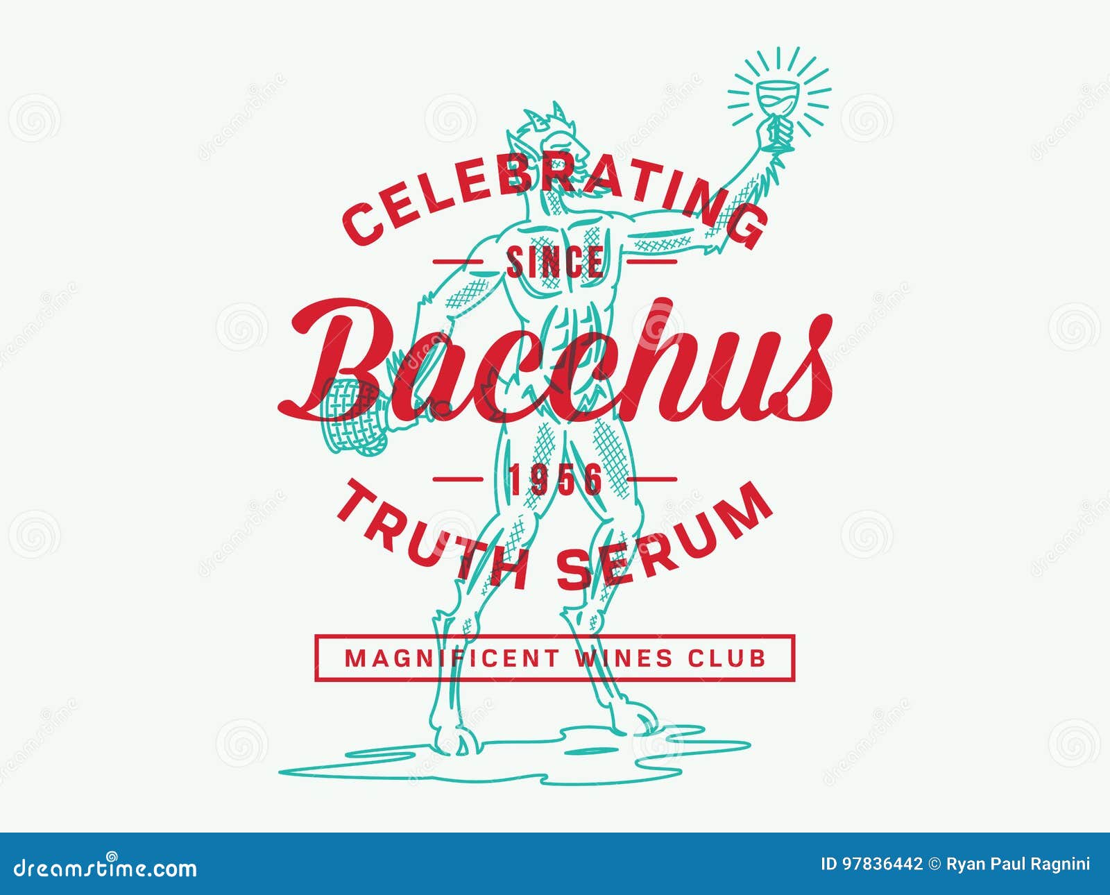 Celebrating Bacchus stock illustration. Illustration of silhouette ...