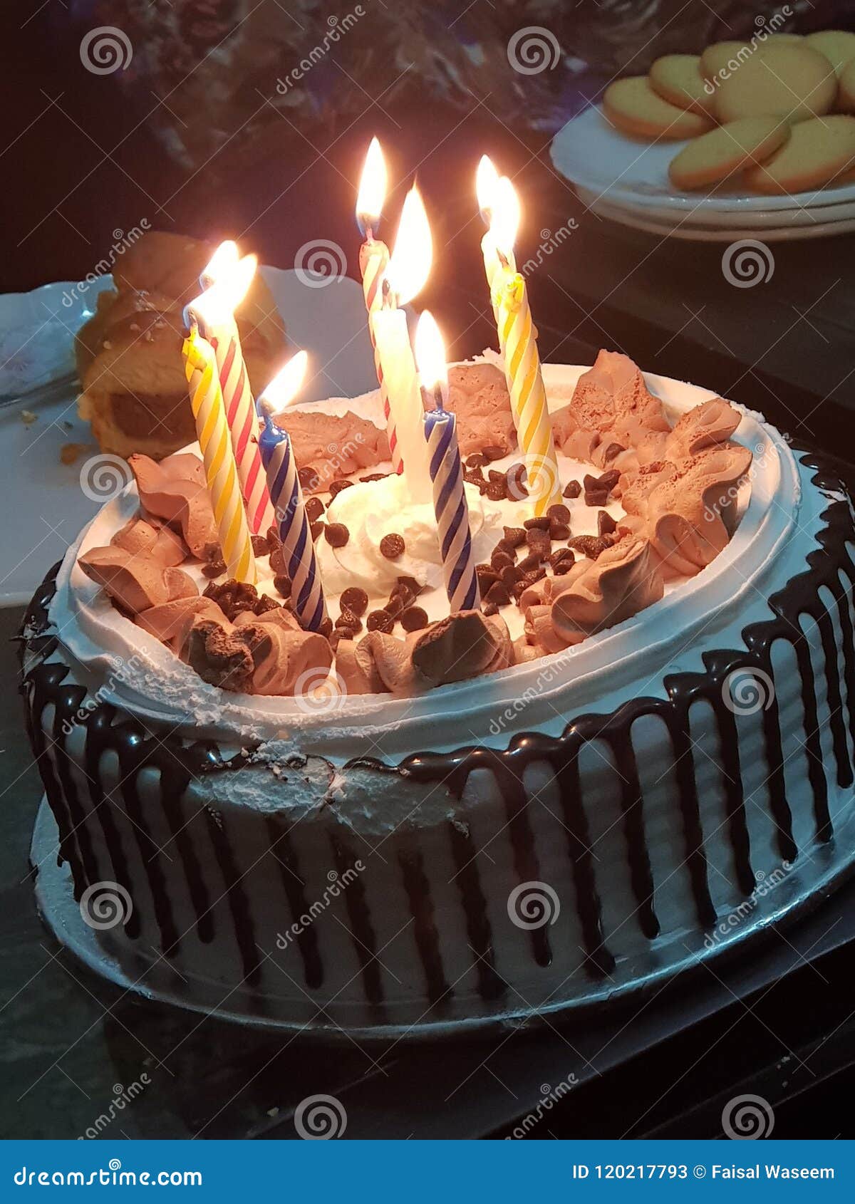 Birthday cake sample stock image. Image of celebrating - 120217793