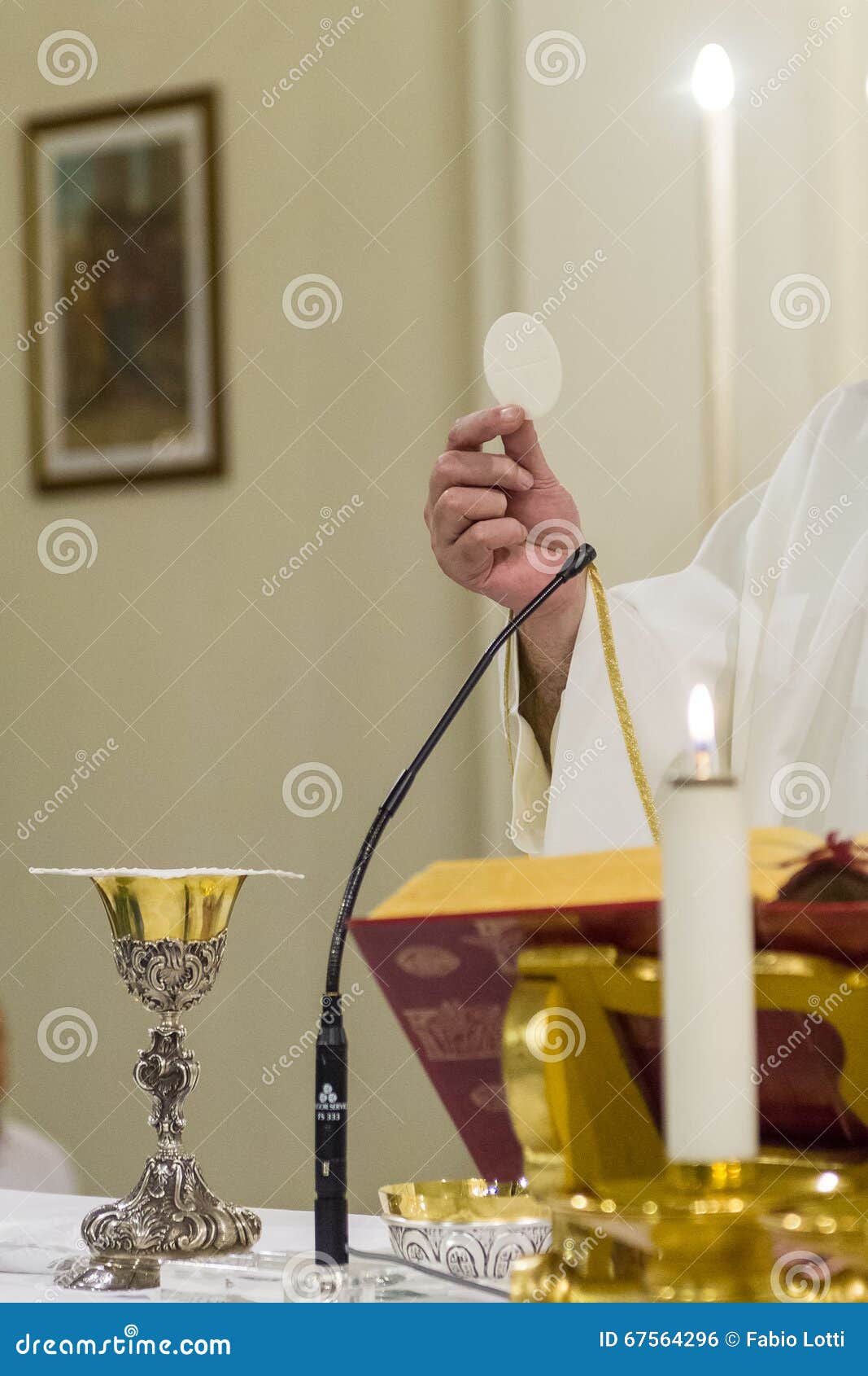 Celebrating the Communion stock photo. Image of ceremony - 67564296