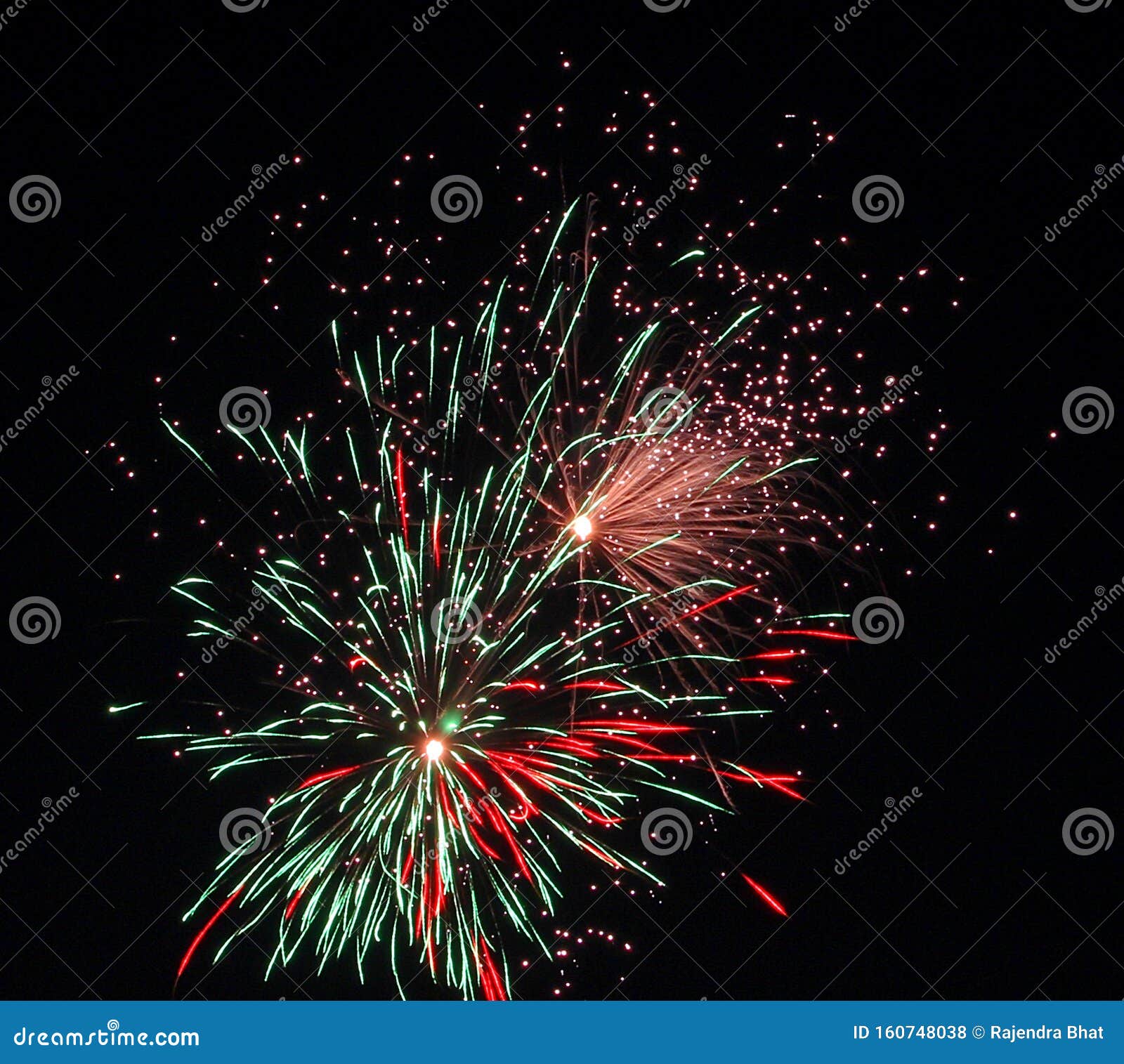 Celebrating with Fire Crackers Fire Work Stock Photo - Image of ...