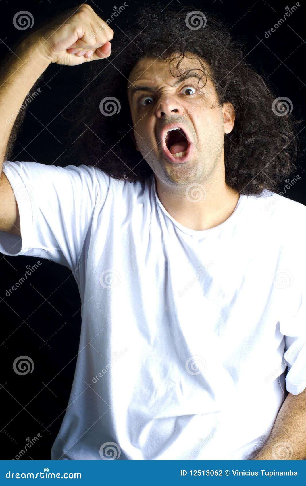 Celebrating Expression stock photo. Image of white, portrait - 12513062