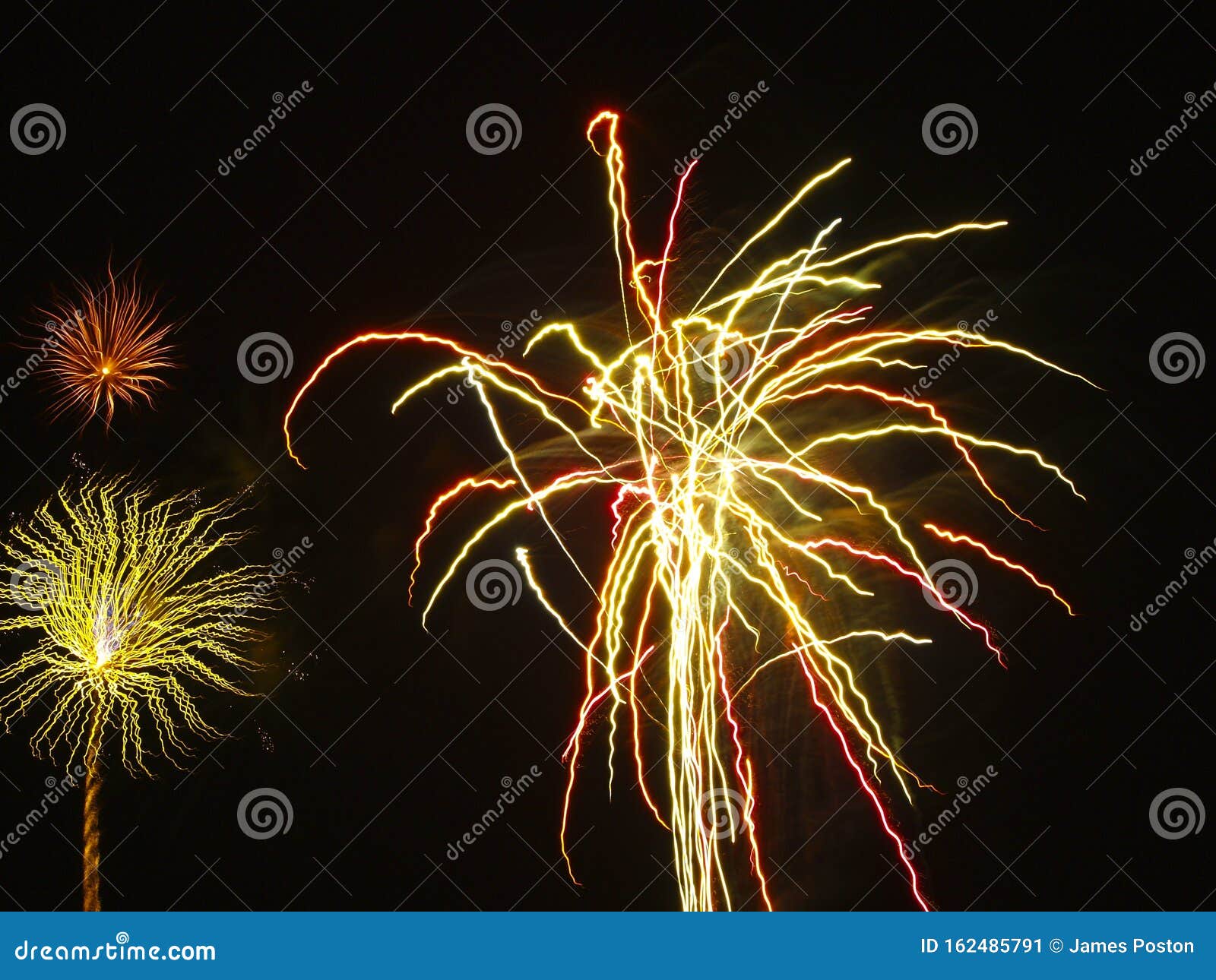Celebrating with fireworks stock image. Image of fourth - 162485791