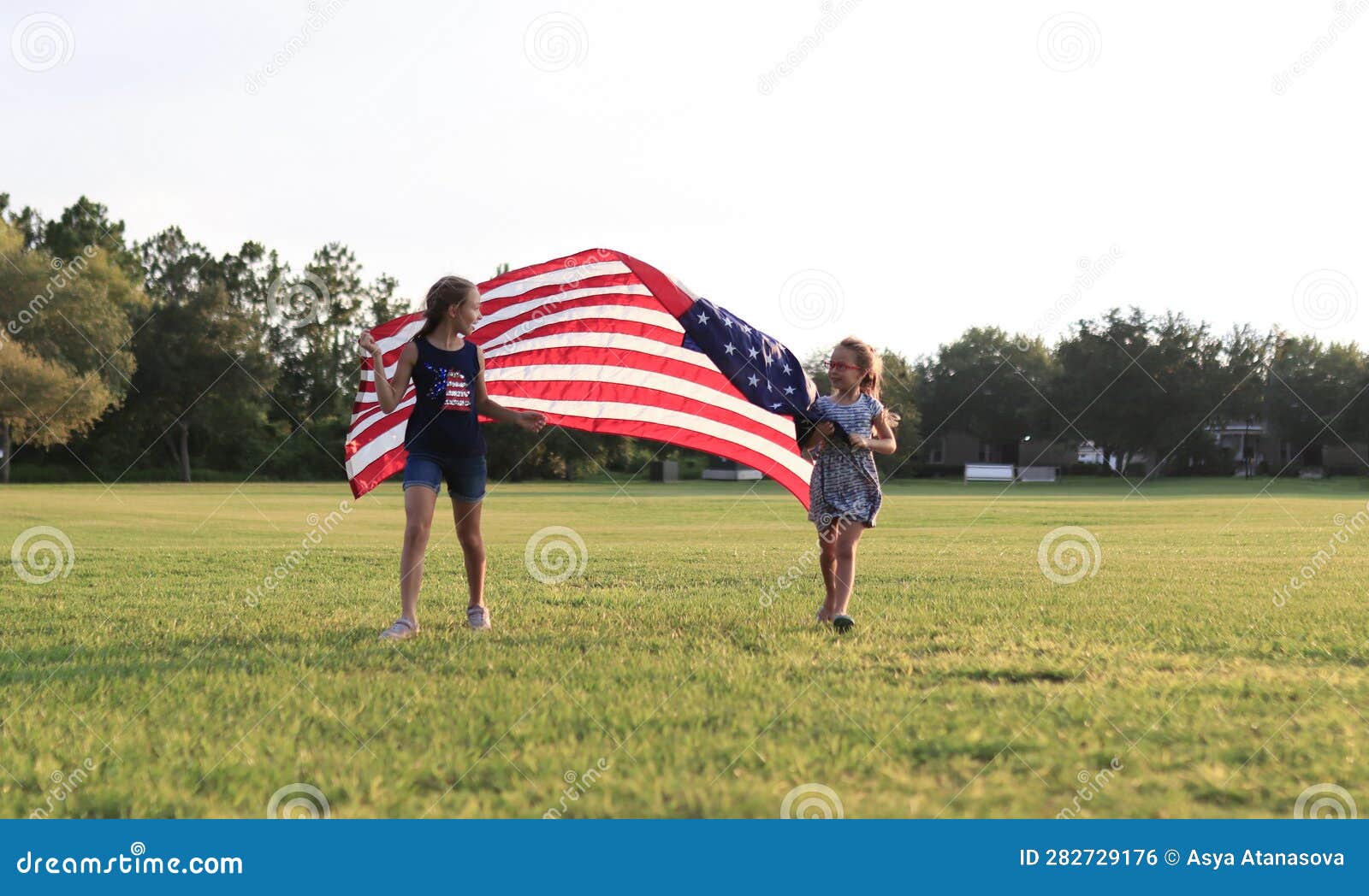 Celebrating Freedom of America Stock Photo - Image of independence ...