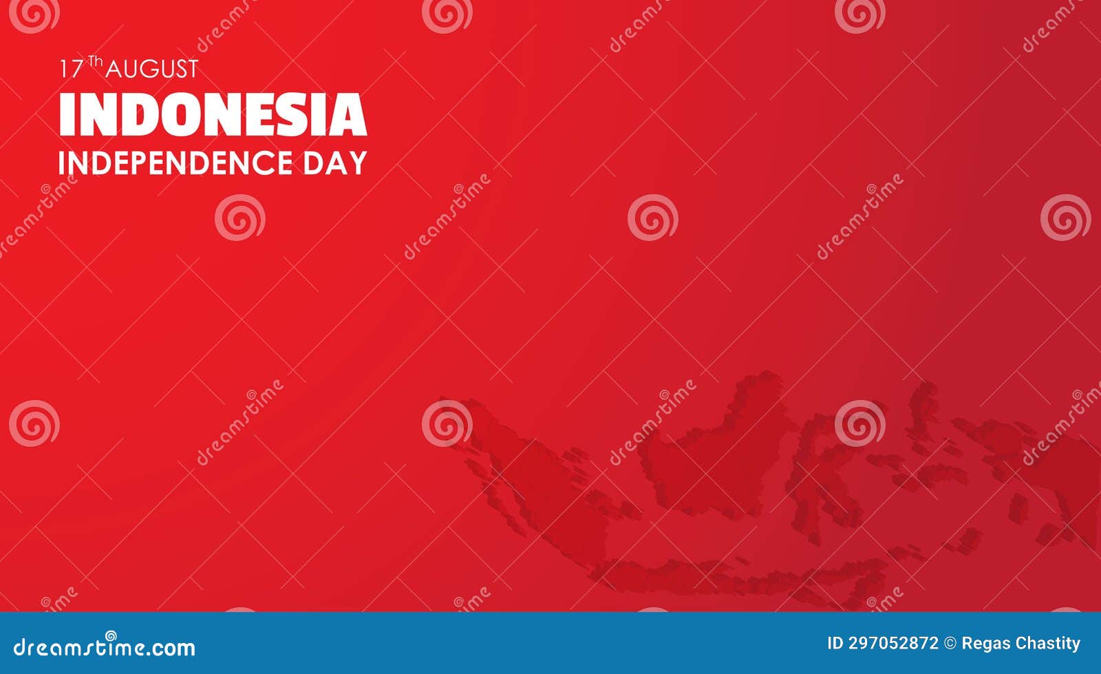 Celebrating Indonesian Independence Day Copy Paste Background Stock ...