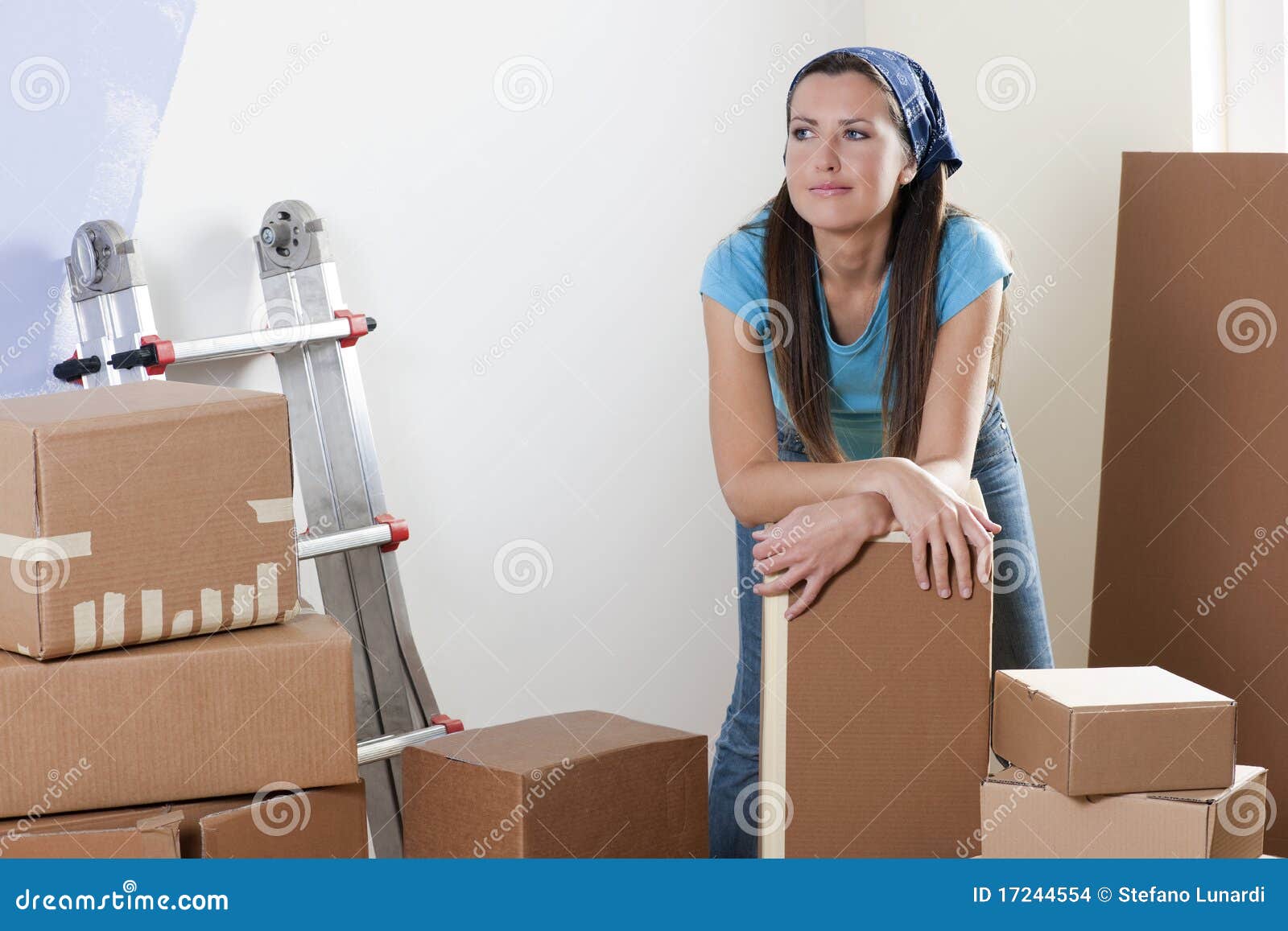 Celebrating the New House stock photo. Image of blue - 17244554