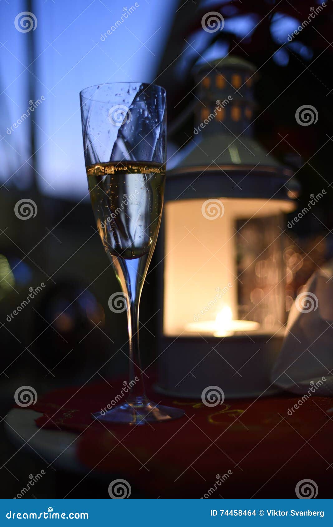 Celebrating with Prosecco at Night Stock Photo - Image of cava, friends ...