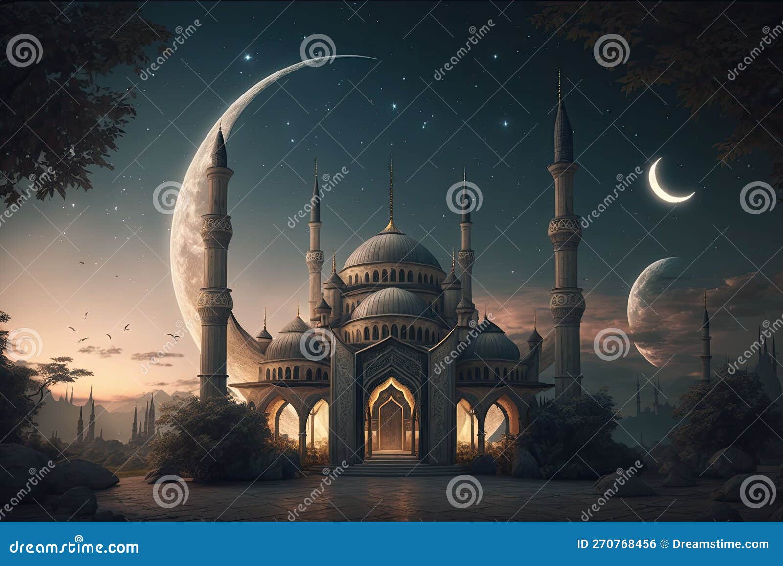 Celebrating Ramadan: a Holy Month of Devotion and Reflection Stock ...