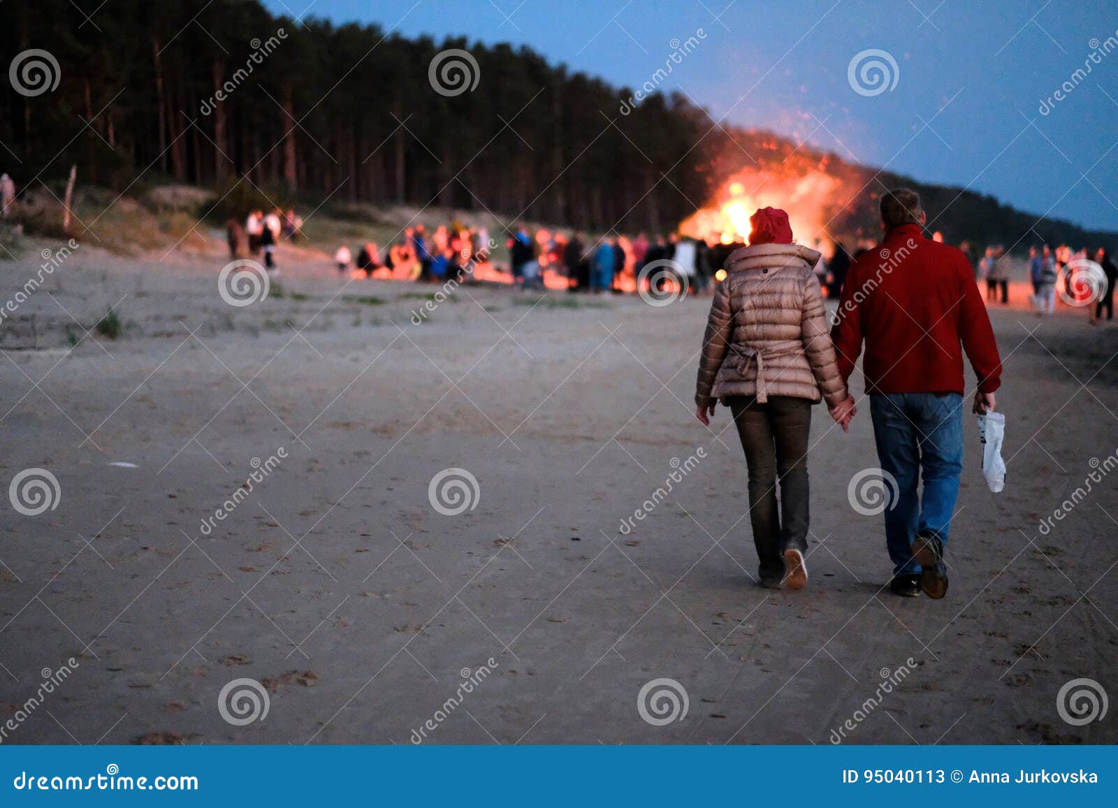 Celebrating the Summer Solstice Editorial Stock Photo - Image of ...