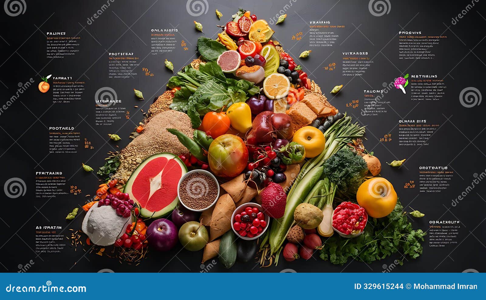 Celebrating World Food Day Global Unity through Food Stock Illustration ...