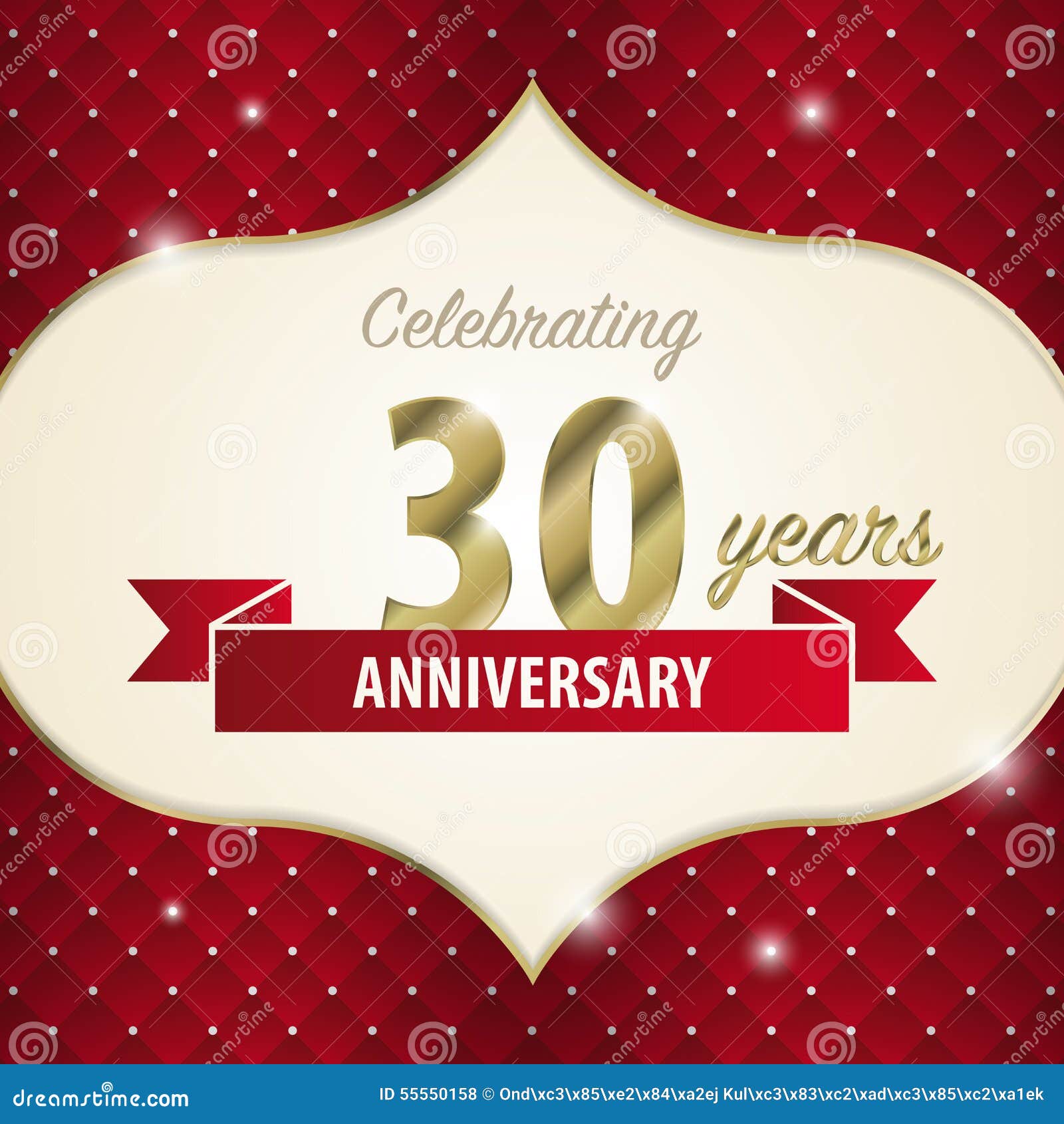 Celebrating 30 Years Anniversary. Golden Style Stock Vector ... Celebrating 30 Years Anniversary. Golden Style Stock Vector ...