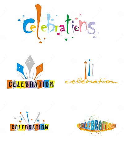 Celebration stock vector. Illustration of logo, fifty - 7453617