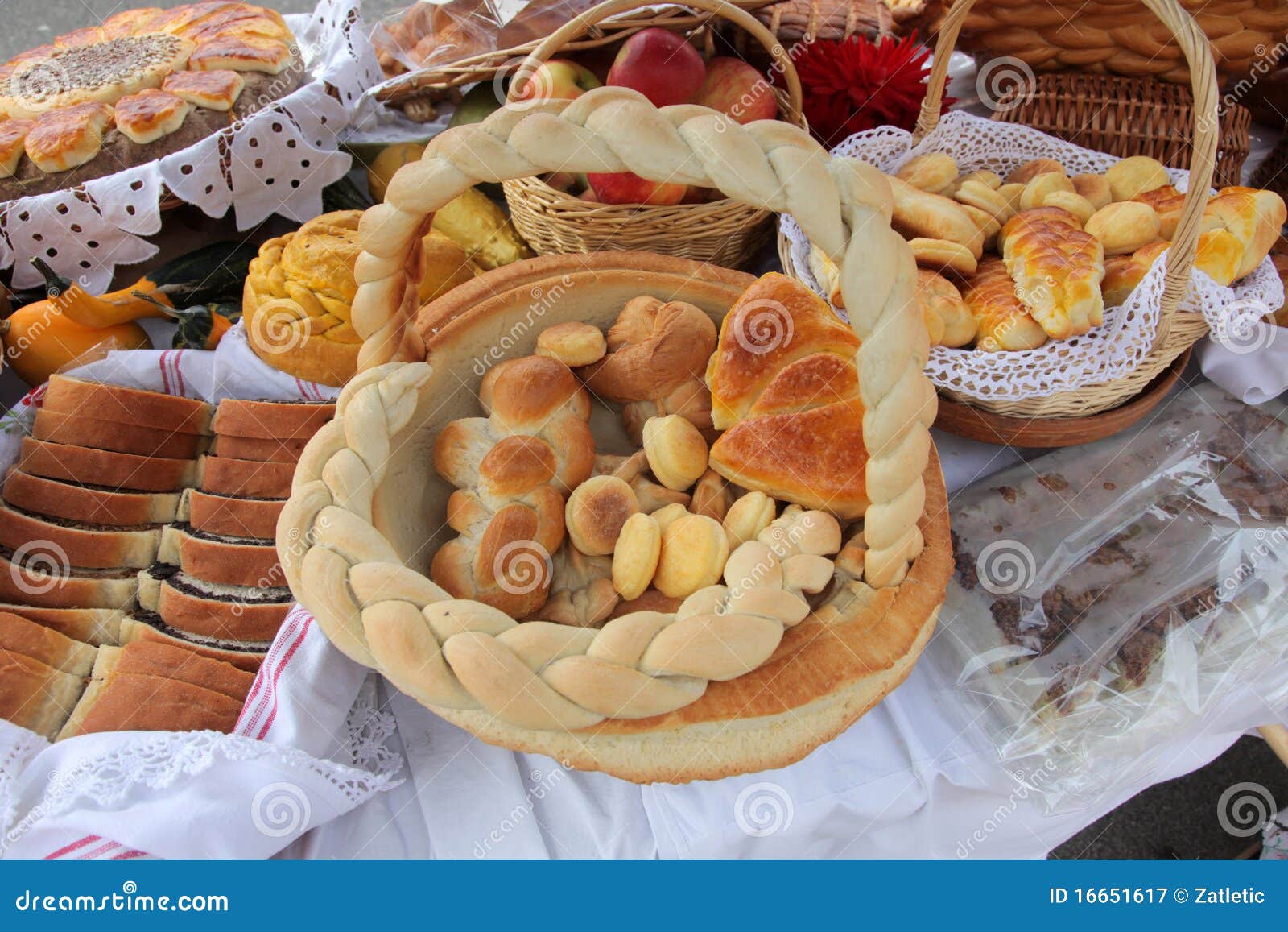 Celebration of bread stock image. Image of loaf, christmas - 16651617
