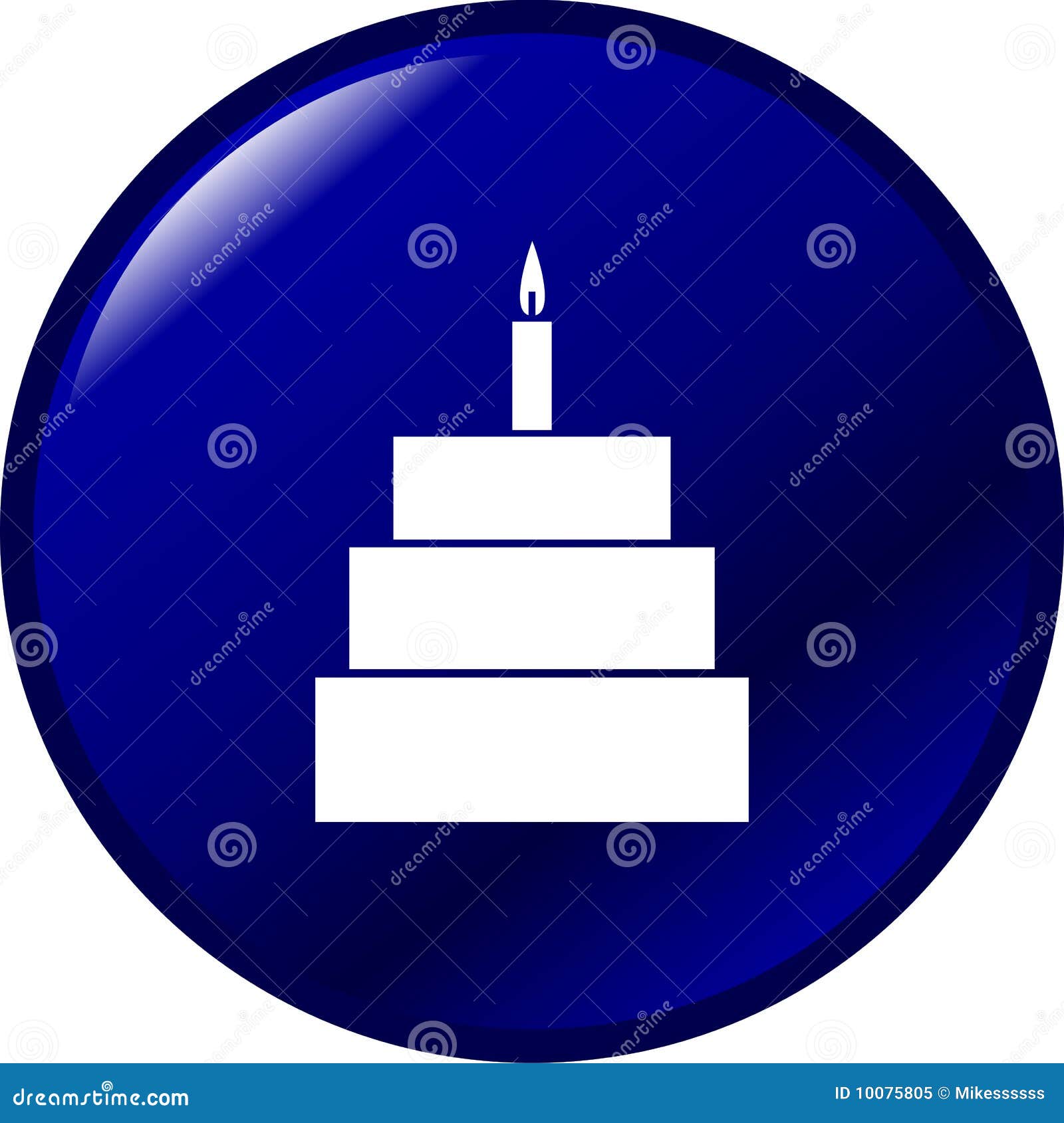 Celebration Cake Vector Symbol | CartoonDealer.com #8505065