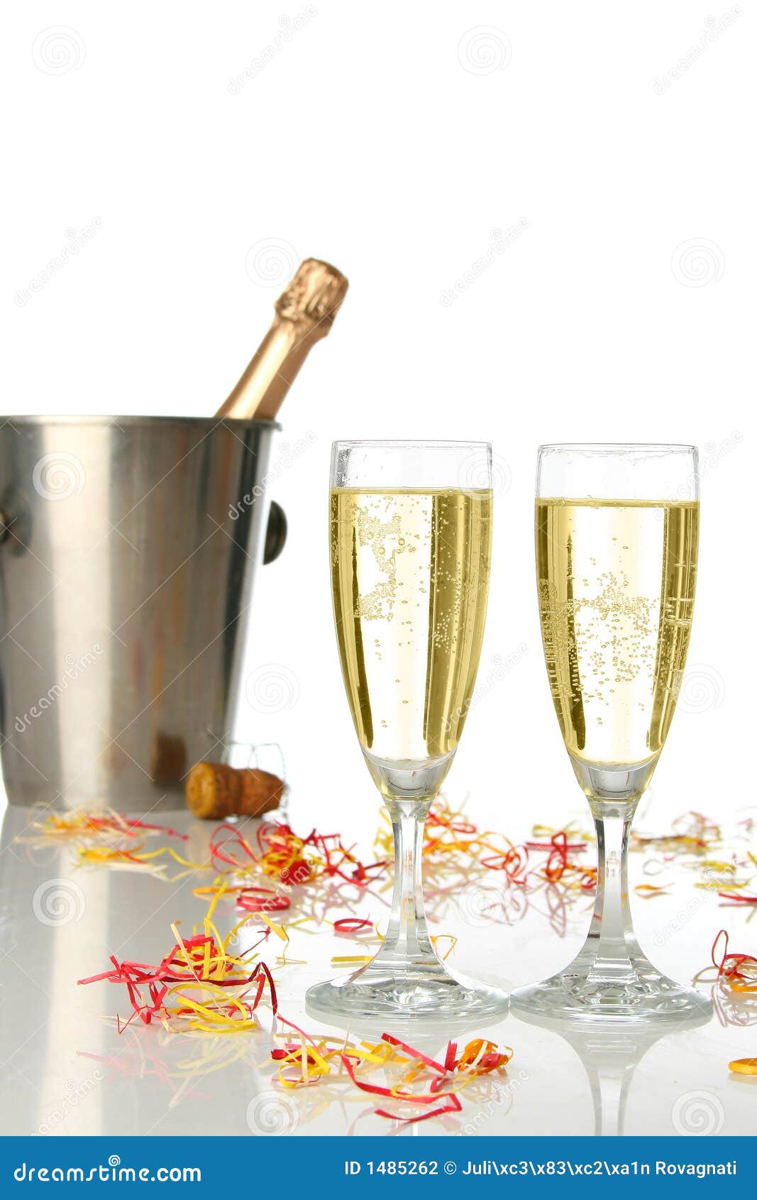 Celebration with champagne stock photo. Image of festive - 1485262
