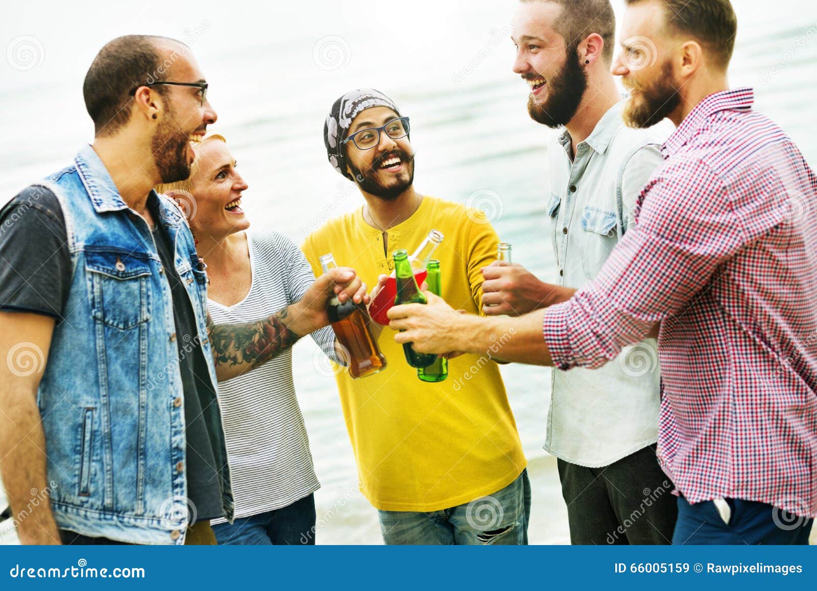 Celebration Cheers Hipster Drinking Together Friends Concept Stock ...