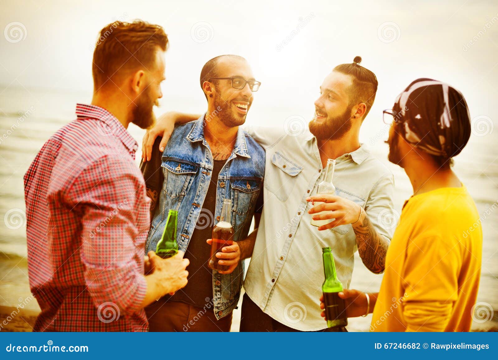 Celebration Cheers Hipster Drinking Together Friends Concept Stock ...