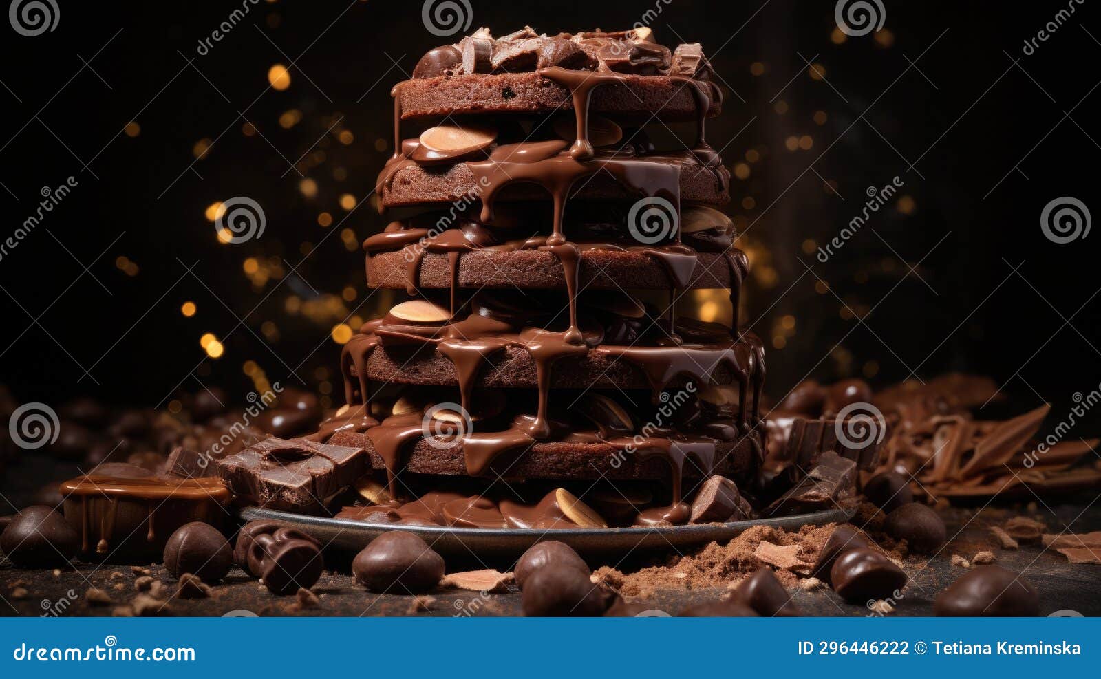 Celebration of Chocolate Month Concept Stock Photo - Image of bars ...