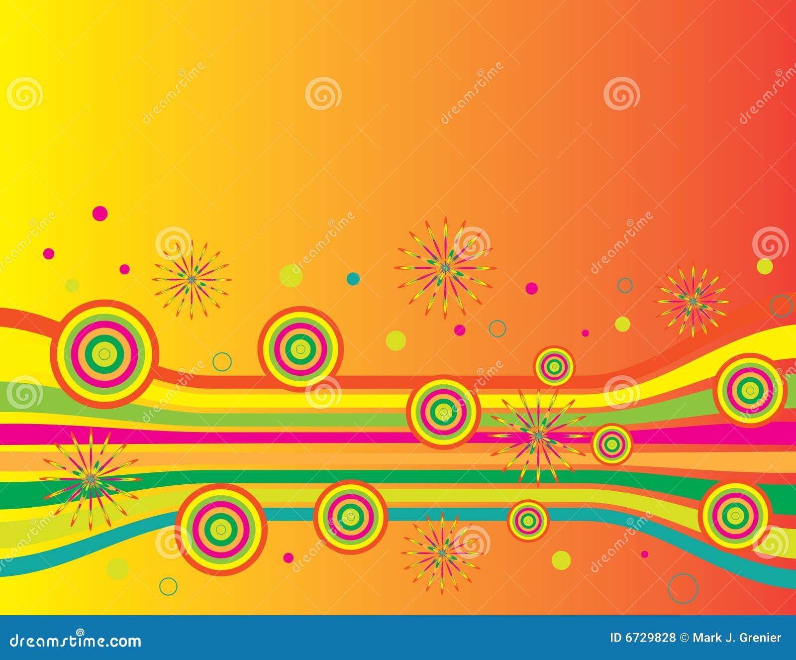 Celebration Circles stock vector. Illustration of wallpaper - 6729828