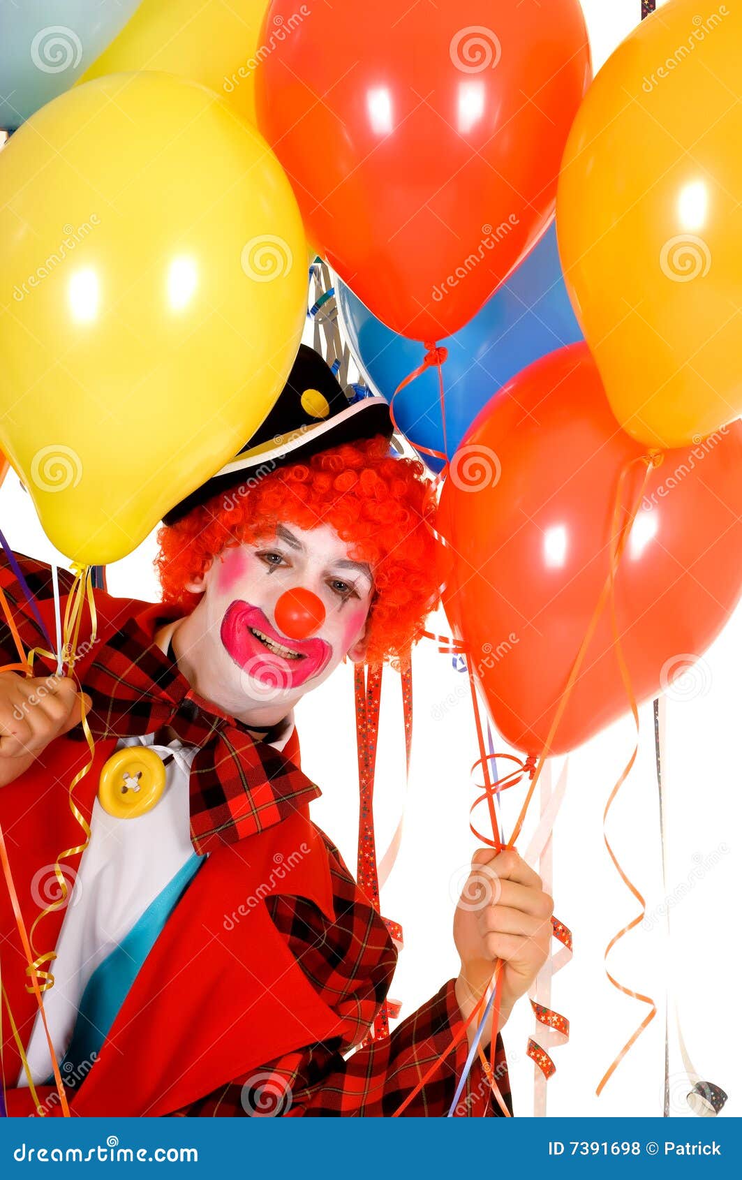 Celebration clown stock photo. Image of humorous, humor - 7391698