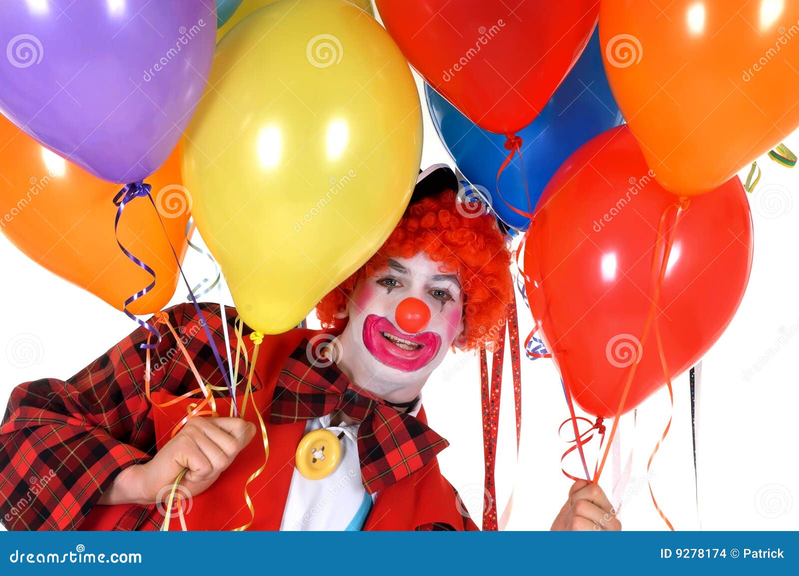 Celebration clown stock photo. Image of expression, humorous - 9278174