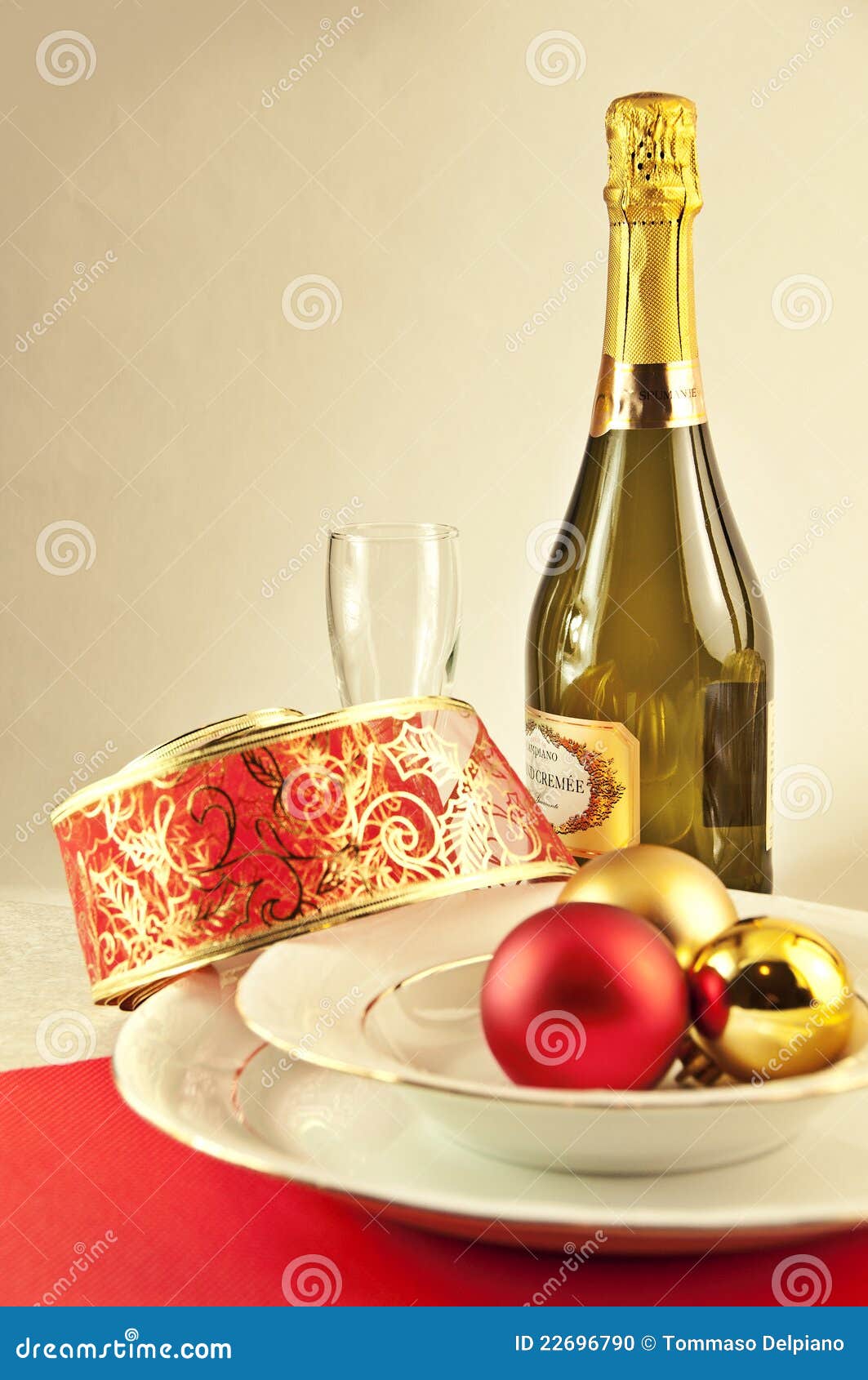 Celebration dinner stock photo. Image of plate, decoration - 22696790