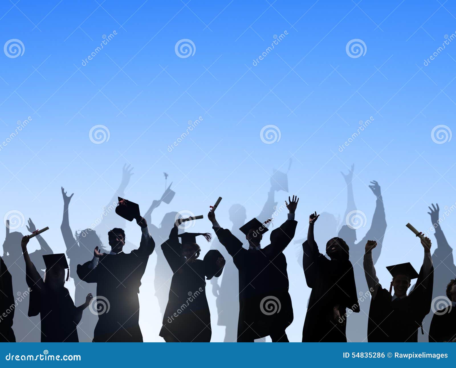Celebration Education Graduation Student Success Learning Concept Stock ...