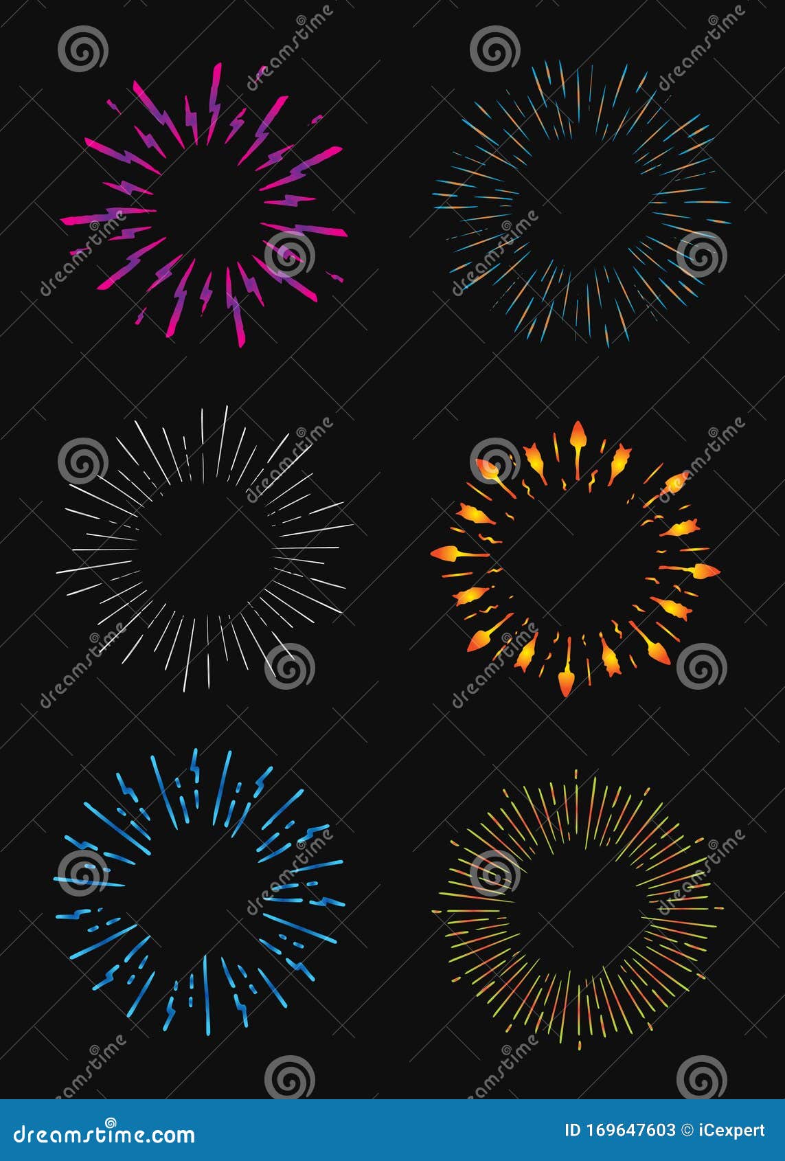 Celebration light effect stock vector. Illustration of holiday - 169647603
