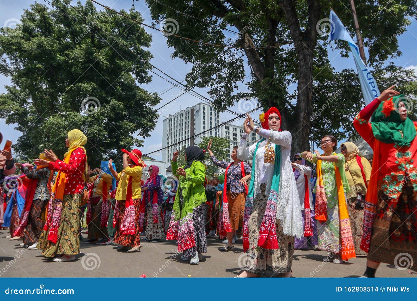 Bandung, Indonesian - November 03 2019: Celebration Ethnic Java Dance ...
