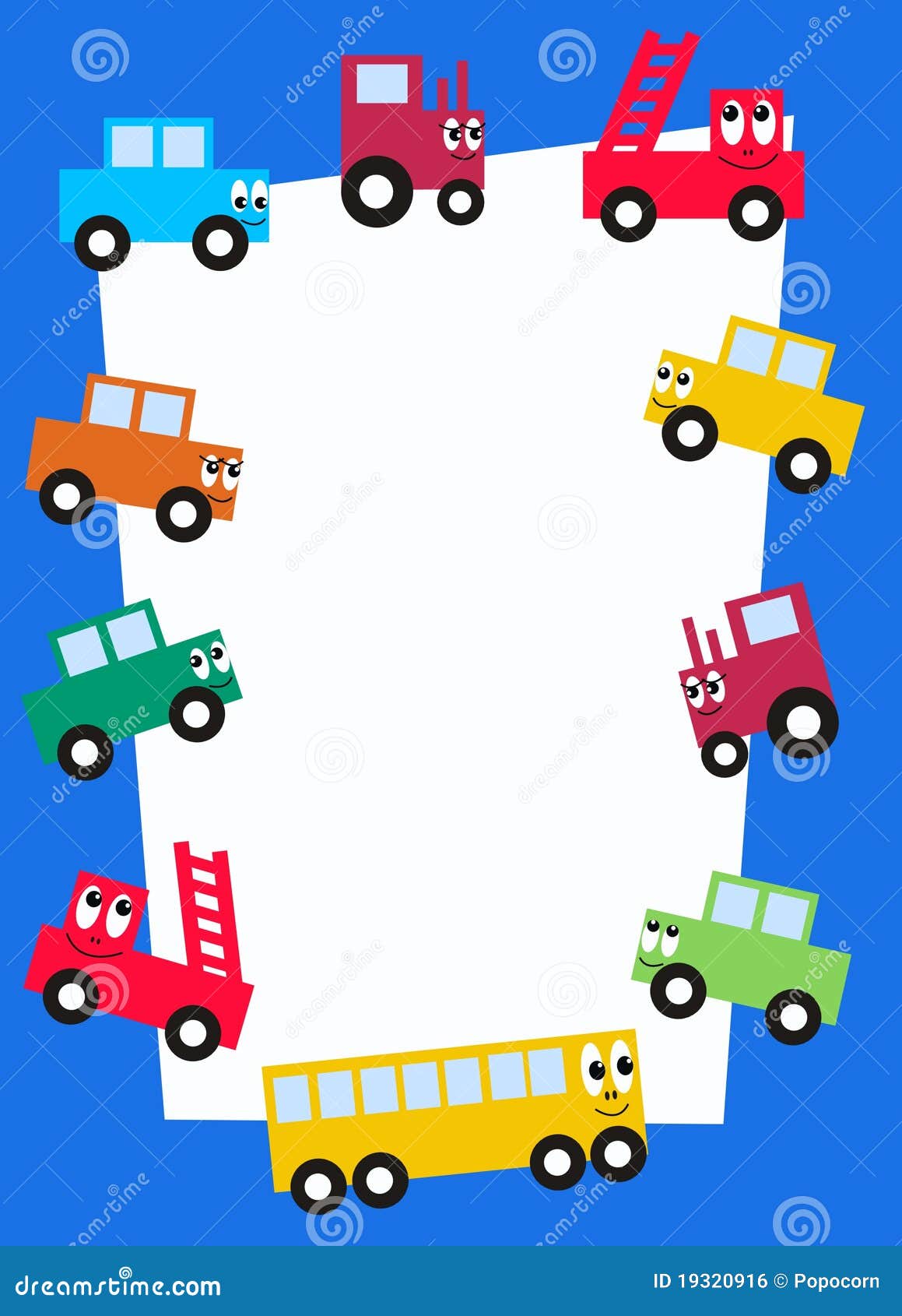 Transportation Clipart Border