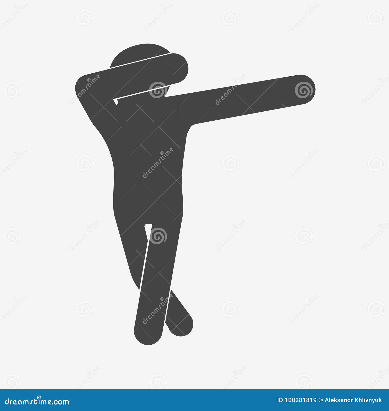 Celebration Poses and Gestures Stock Illustration - Illustration of ...