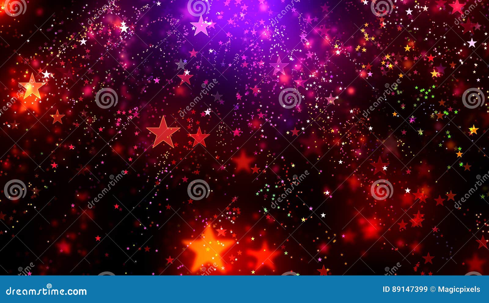 Celebration star particles stock illustration. Illustration of ...