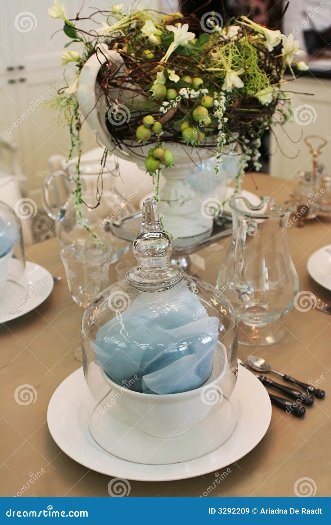 Celebration table stock image. Image of bloom, fork, cheese - 3292209