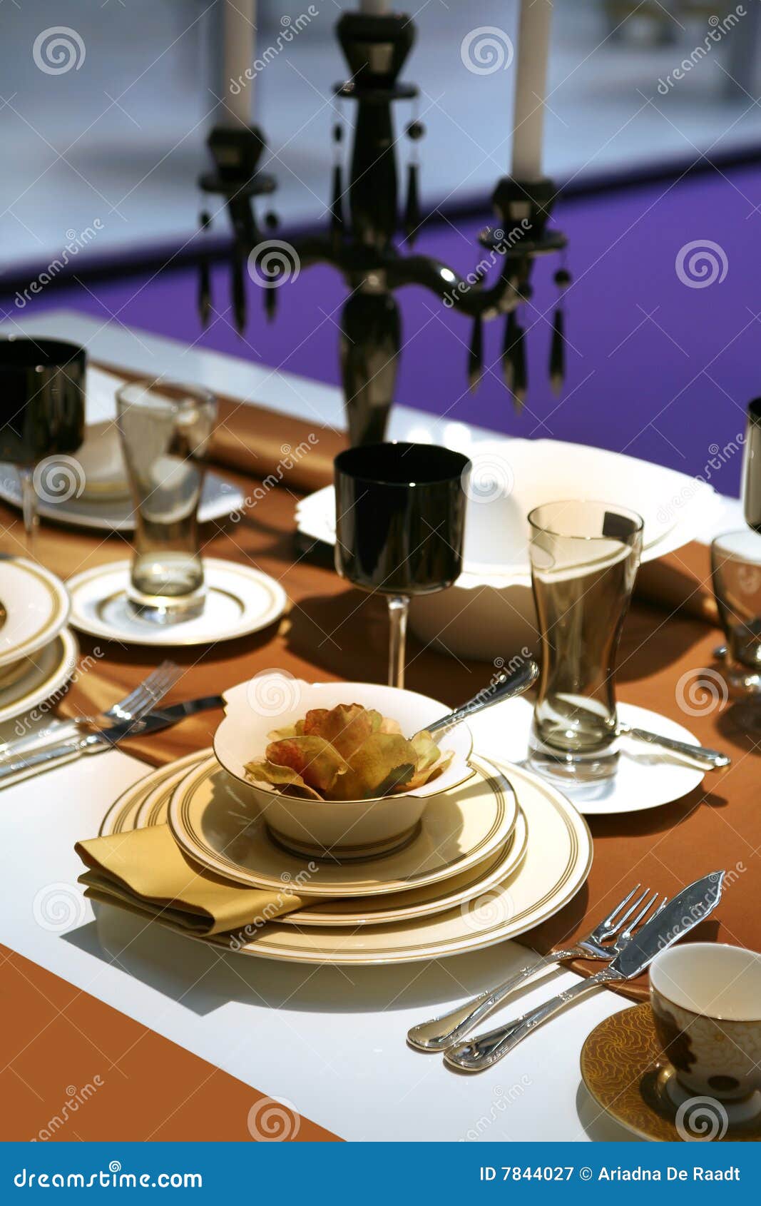 Celebration table stock image. Image of decor, luxury - 7844027