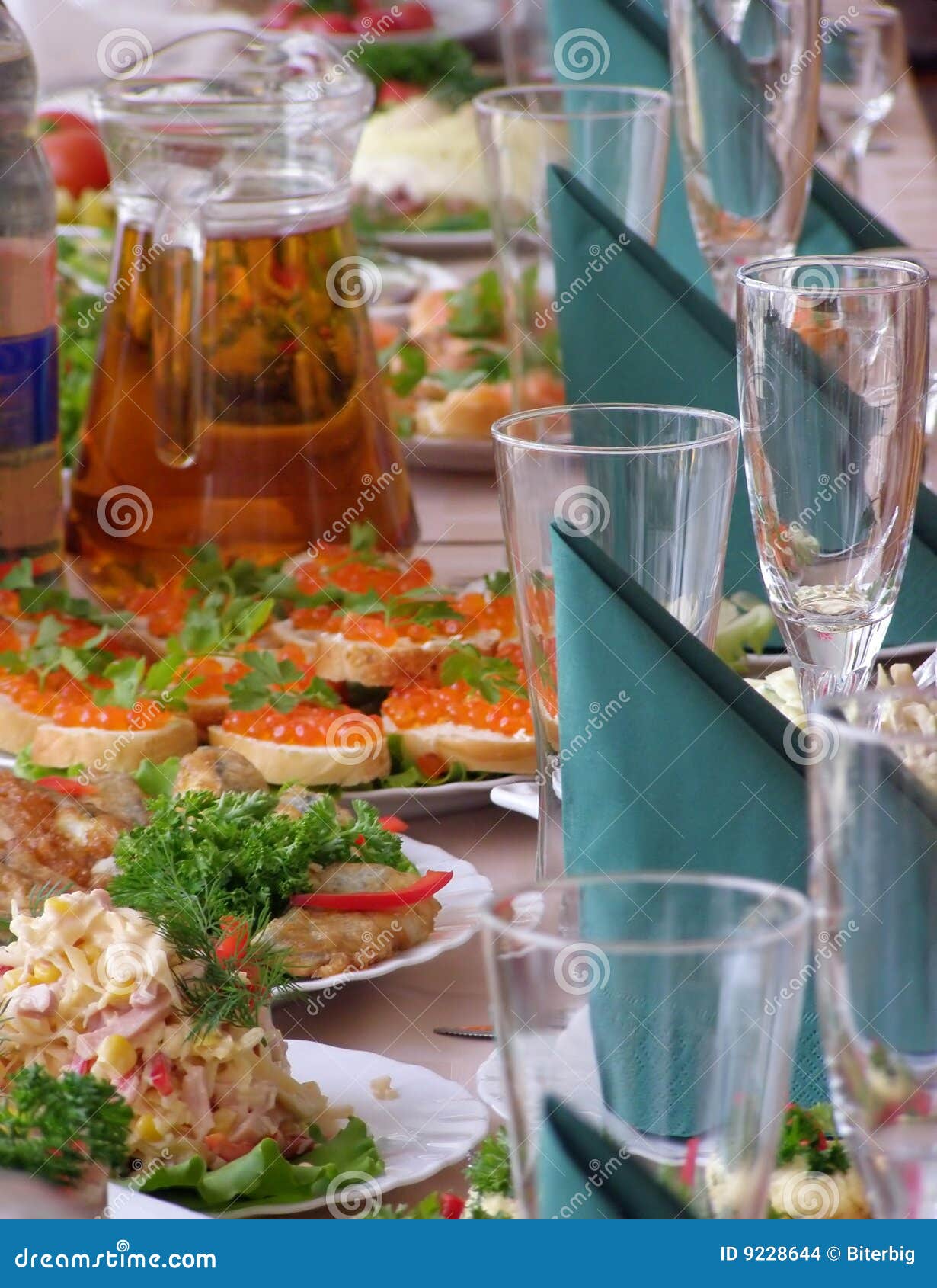 Celebration table stock photo. Image of banquet, luxury - 9228644