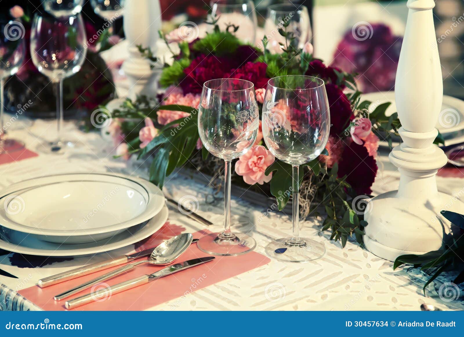Celebration table stock photo. Image of dinner, beautiful - 30457634