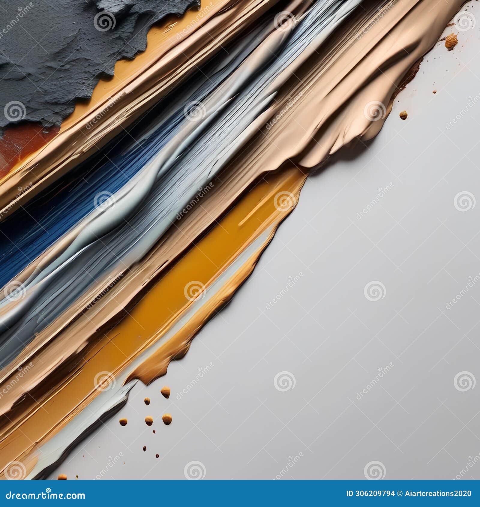 A Celebration of Texture with Layers of Paint Creating a Tactile and ...