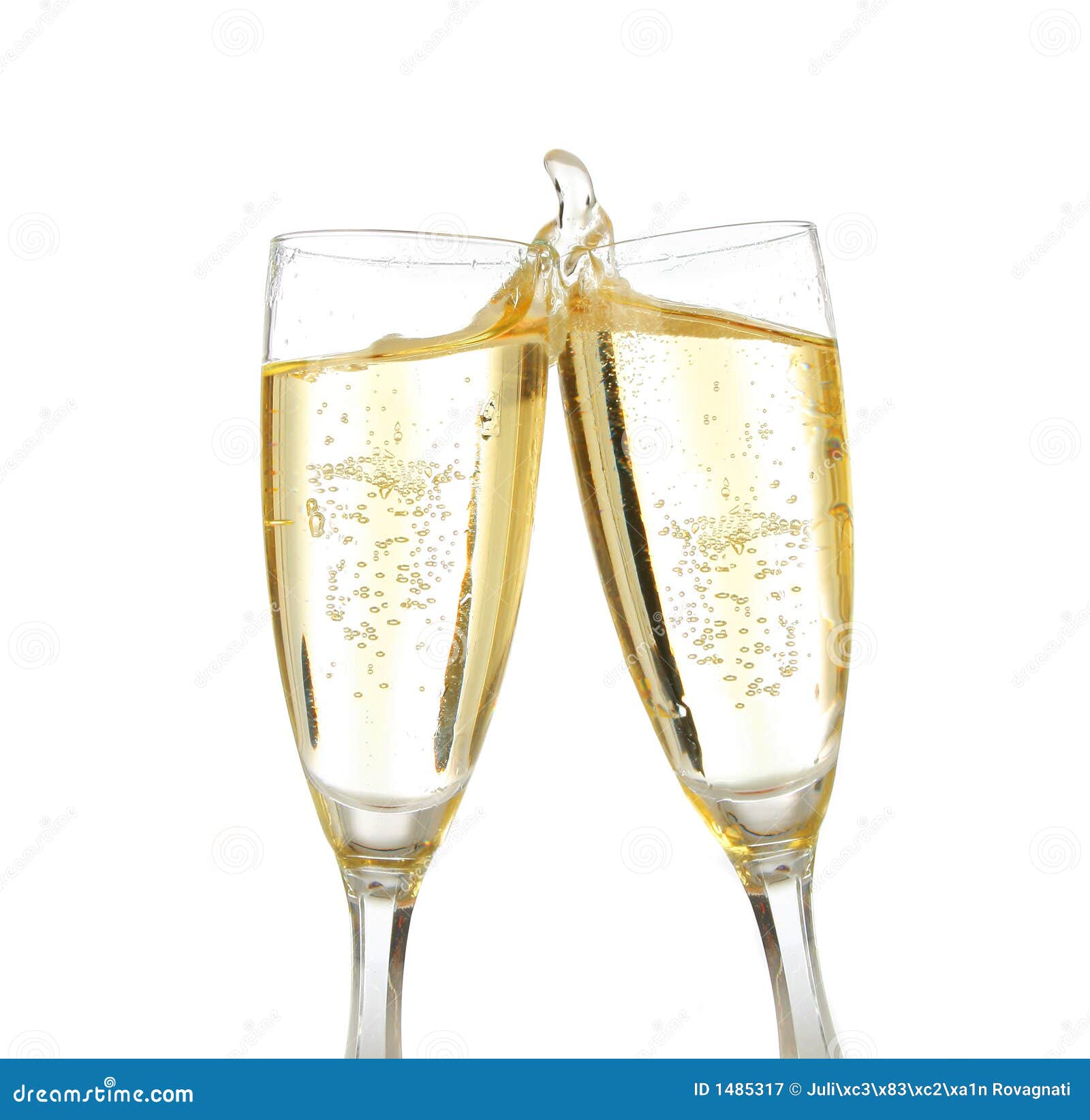 Celebration Toast With Champagne Royalty Free Stock Photography - Image ...