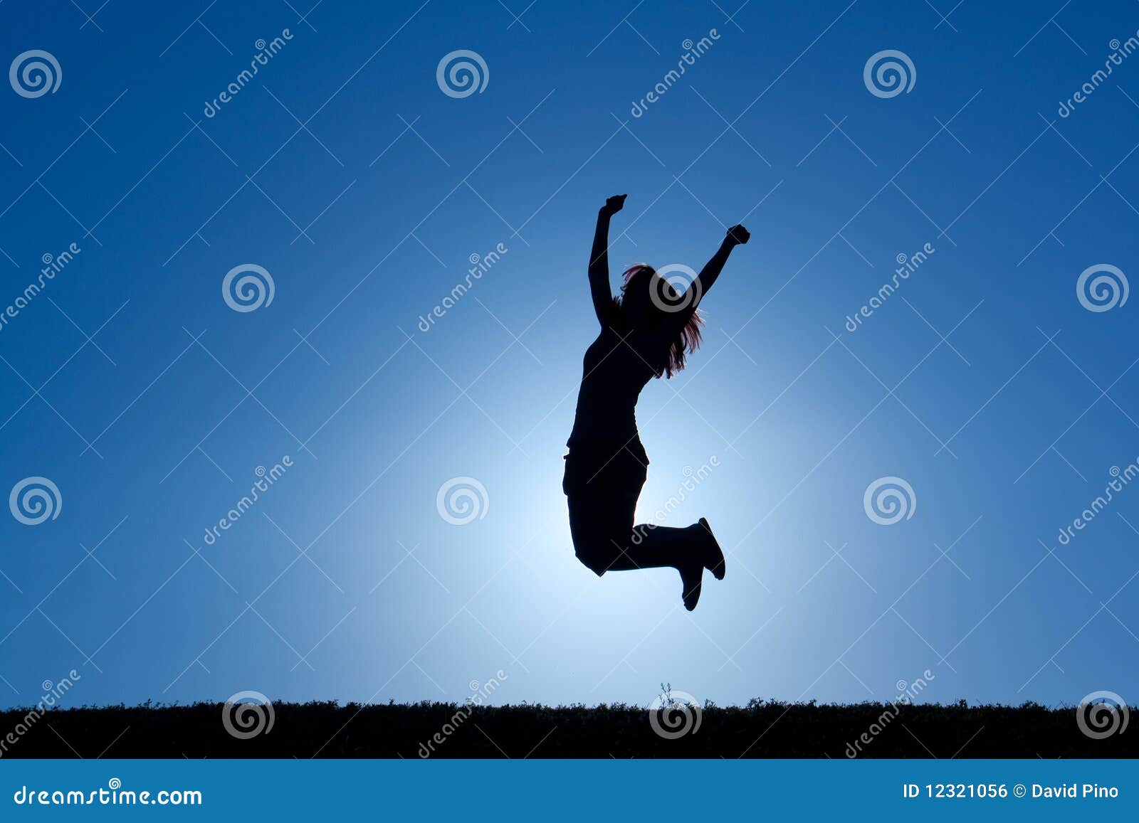 Celebration Victory stock photo. Image of lady, jumping - 12321056