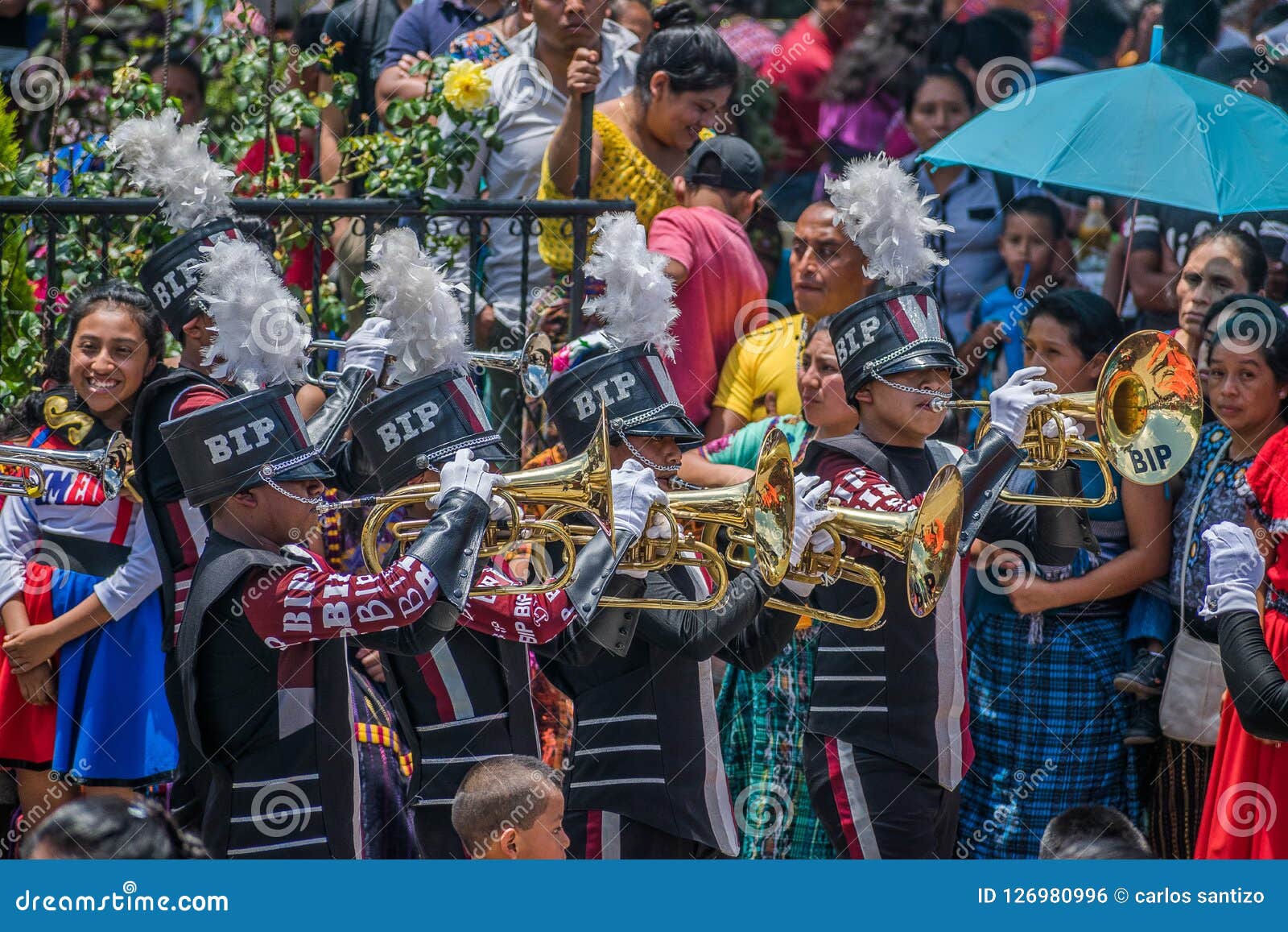 Celebration Of 197 Years Of Independence From Guatemala Editorial Image ...
