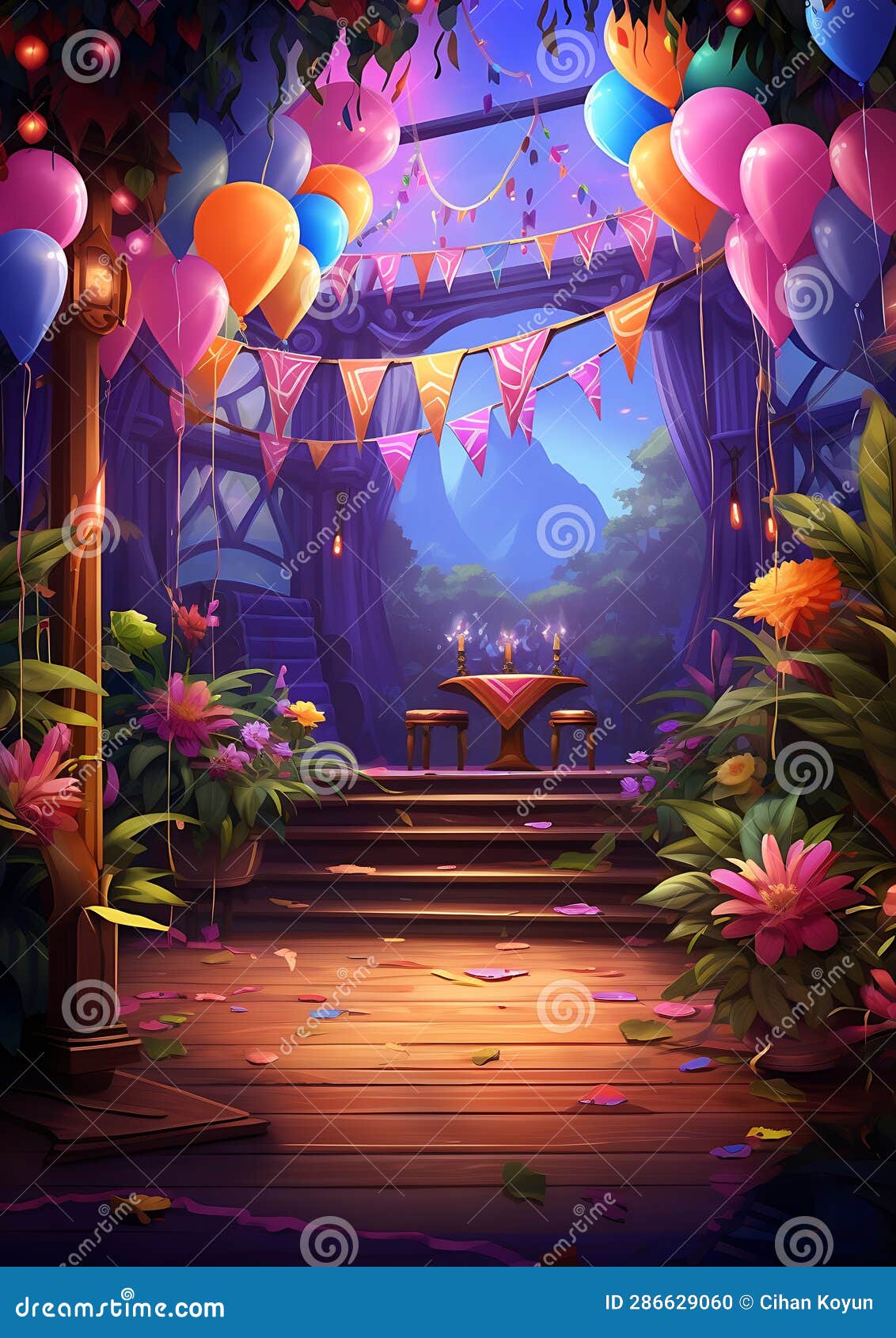 Celebratory Backdrop Designs Stock Illustration - Illustration of event ...