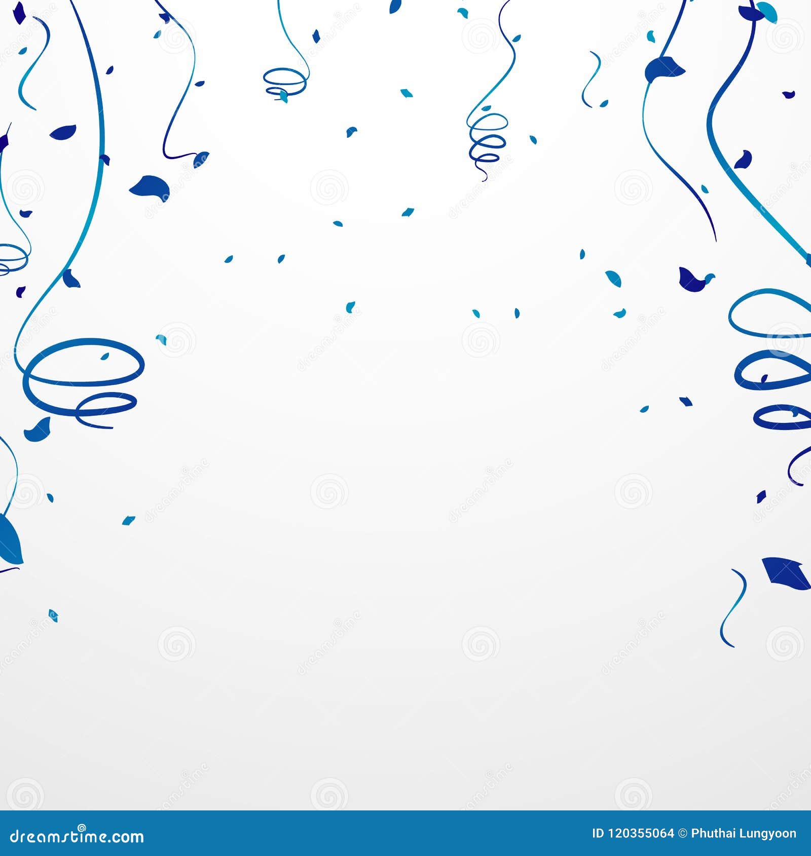 Celebratory Background with Colorful Confetti. Stock Illustration ...