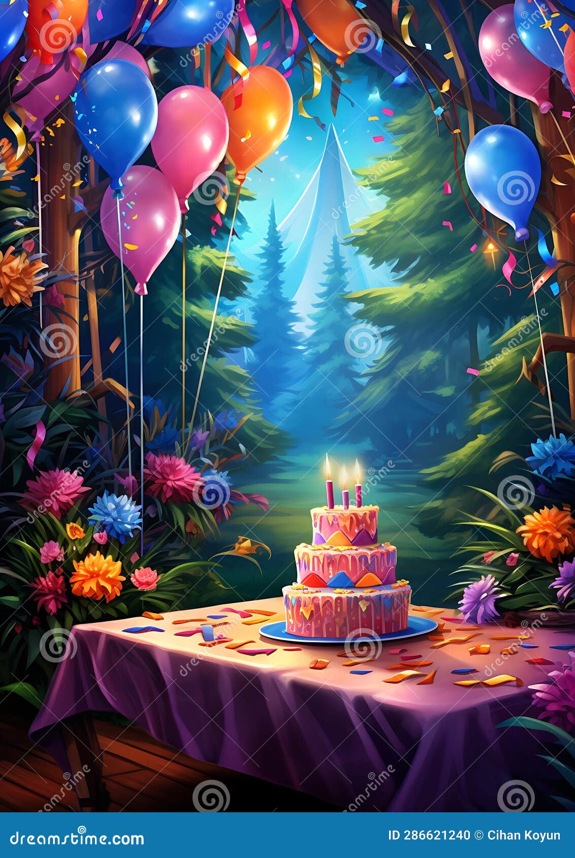 Celebratory card artwork stock illustration. Illustration of vintage ...